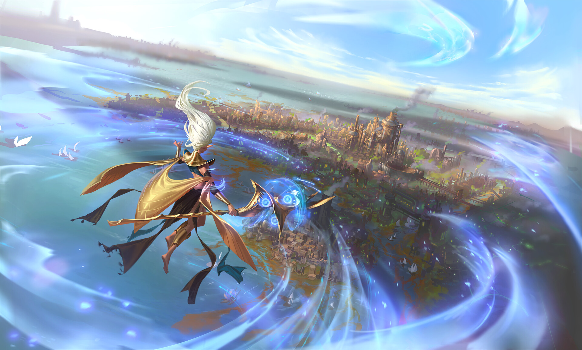 ArtStation - LoR - Landing page Jana