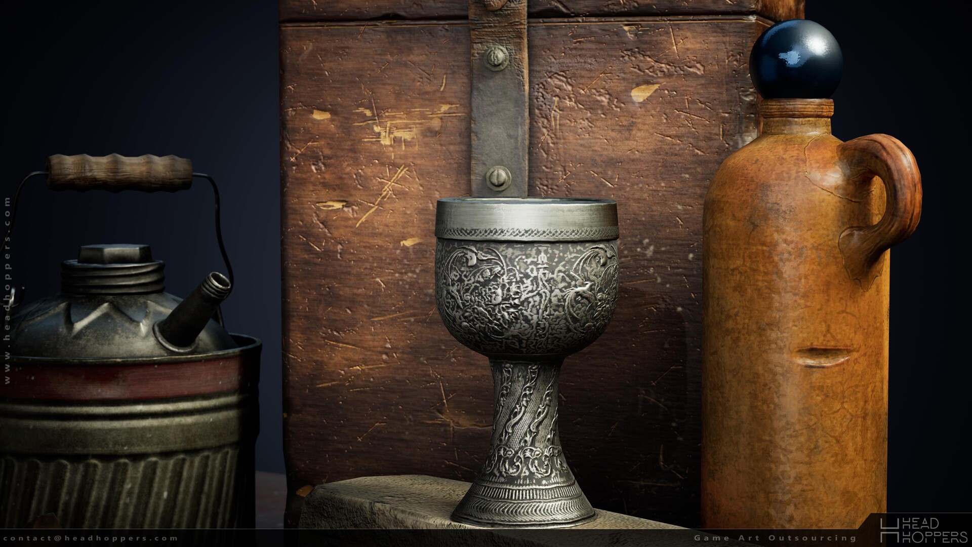 Head Hoppers Studios - Still Life (Realtime/Game-Ready Model)