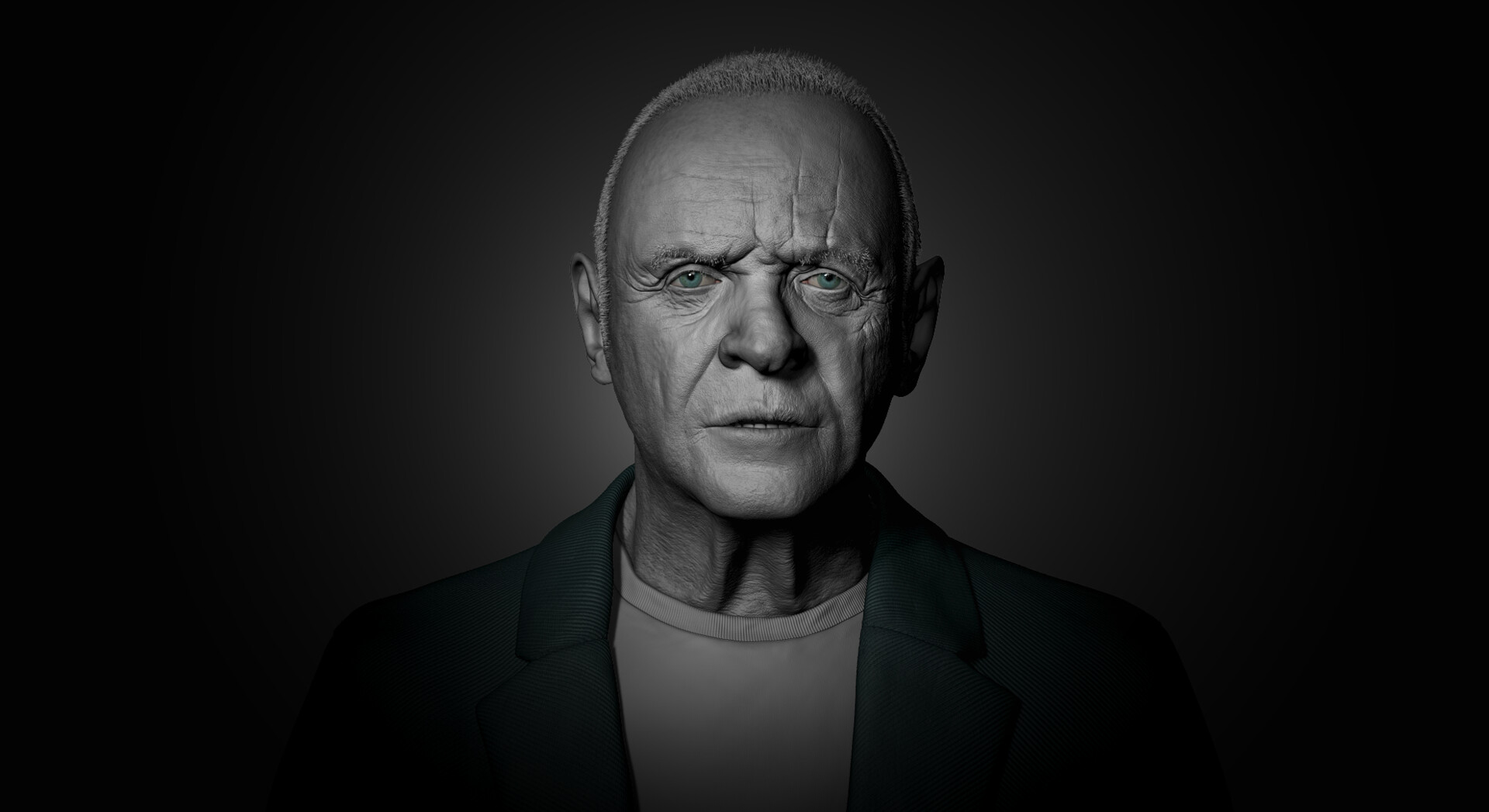 ArtStation - Anthony Hopkins sculpt