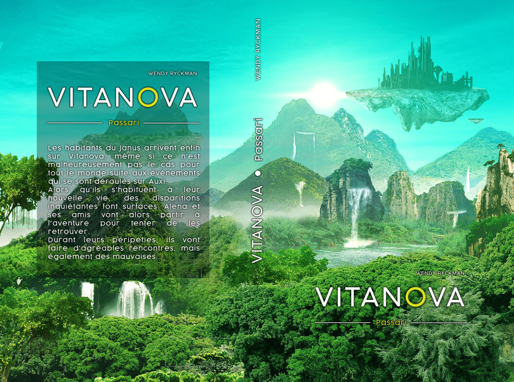 ArtStation - Vitanova Trilogy - cover illustration for volume 3