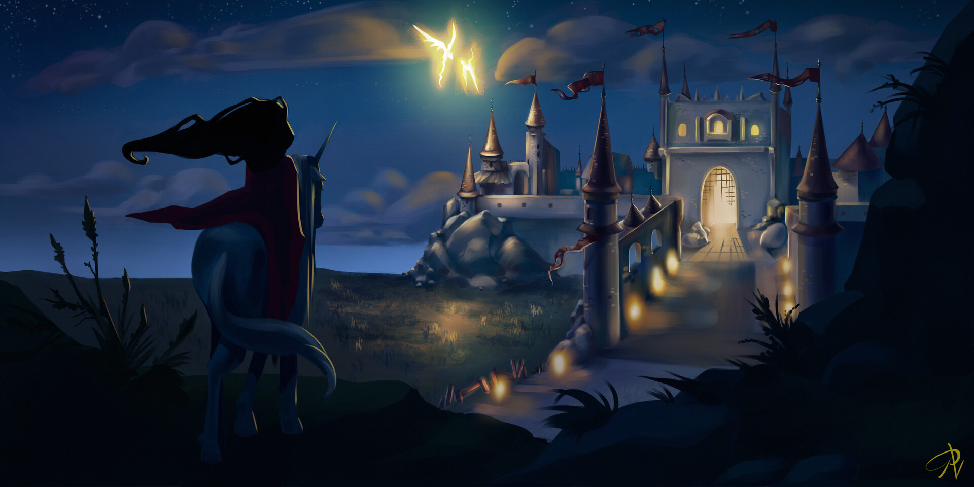 ArtStation - Enchanted Castle