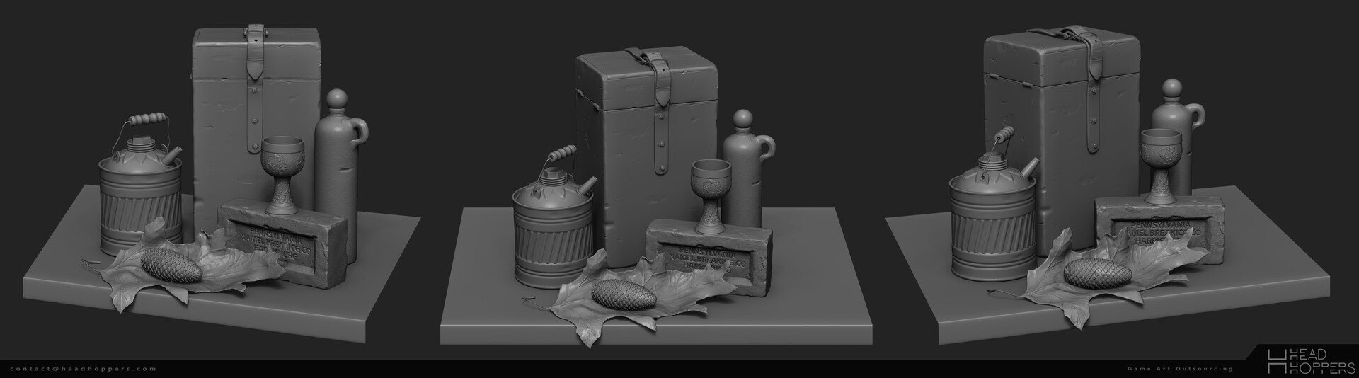 Head Hoppers Studios - Still Life (Realtime/Game-Ready Model)