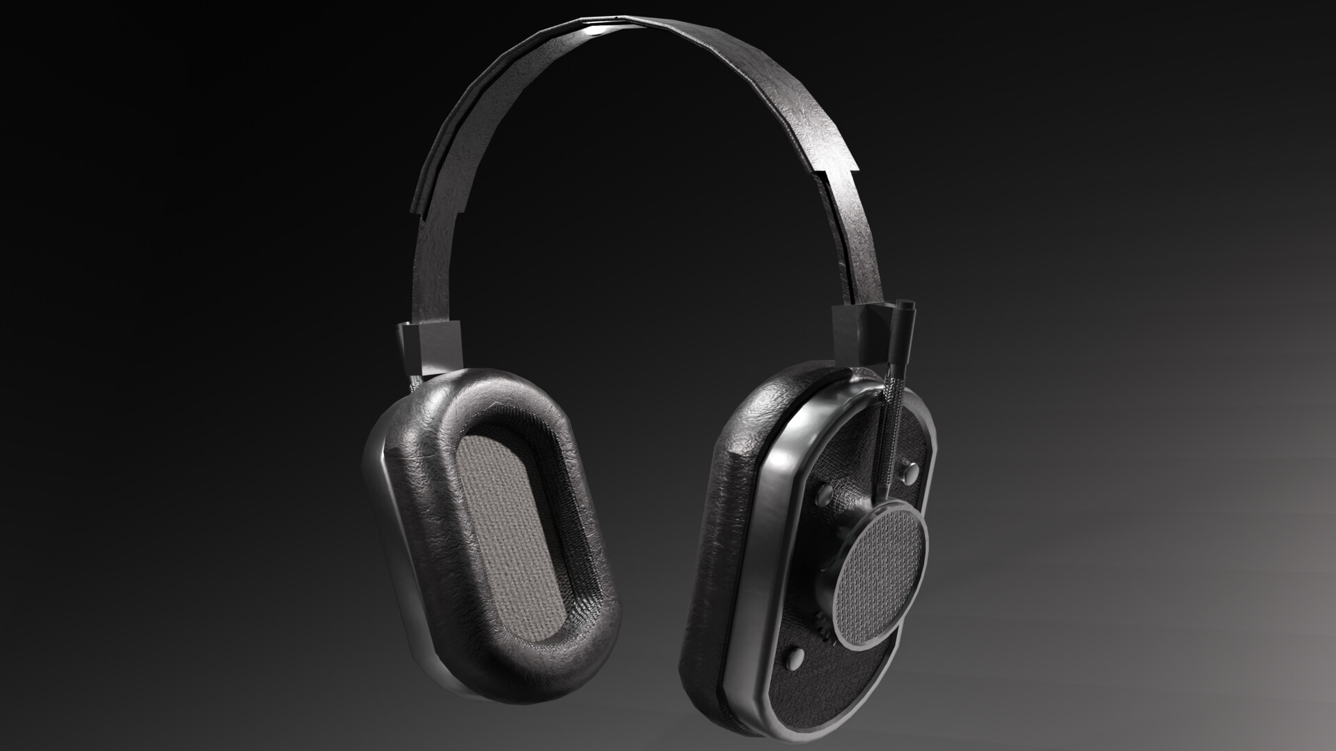 ArtStation - 3D modeling headphone