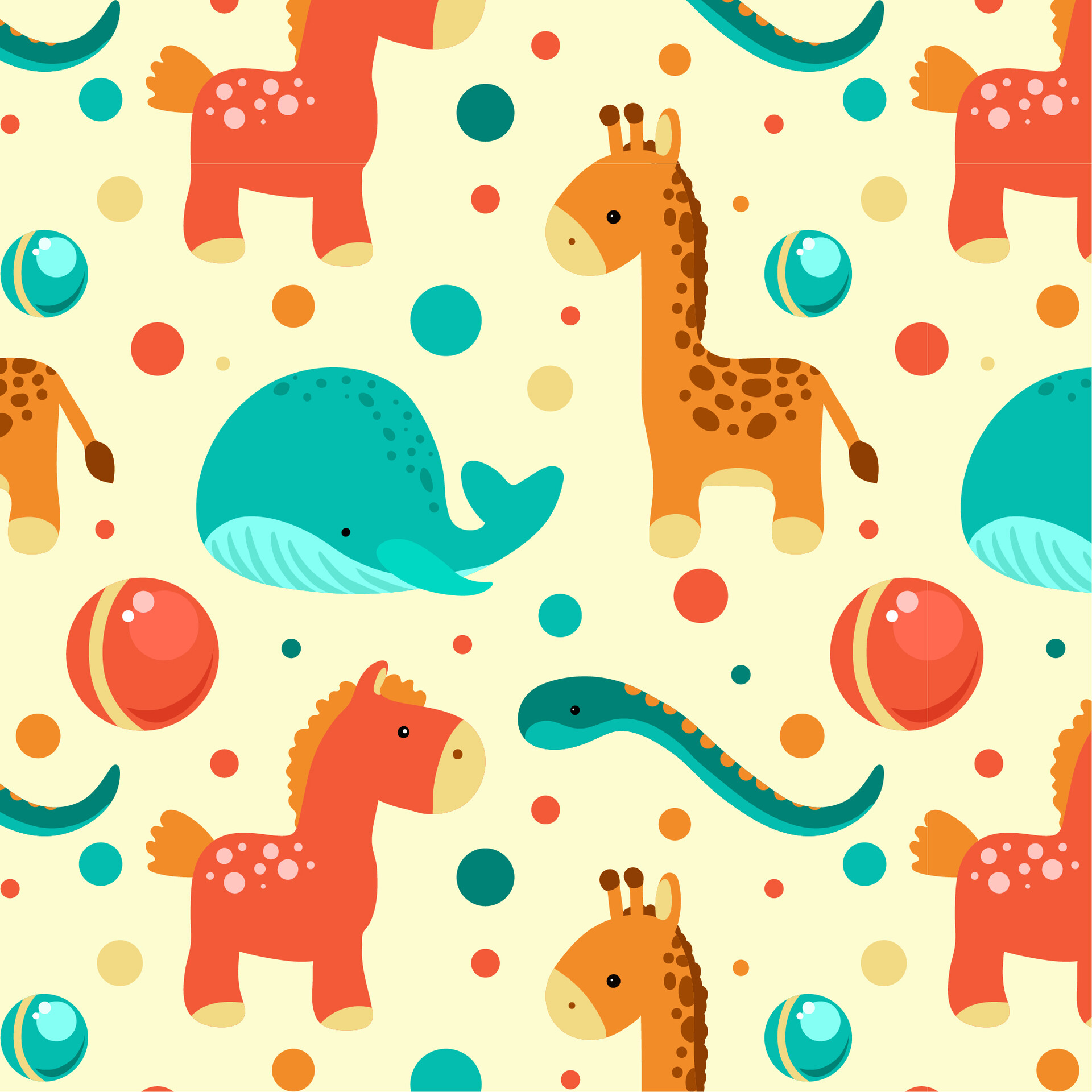 ArtStation - "Children's toys" pattern