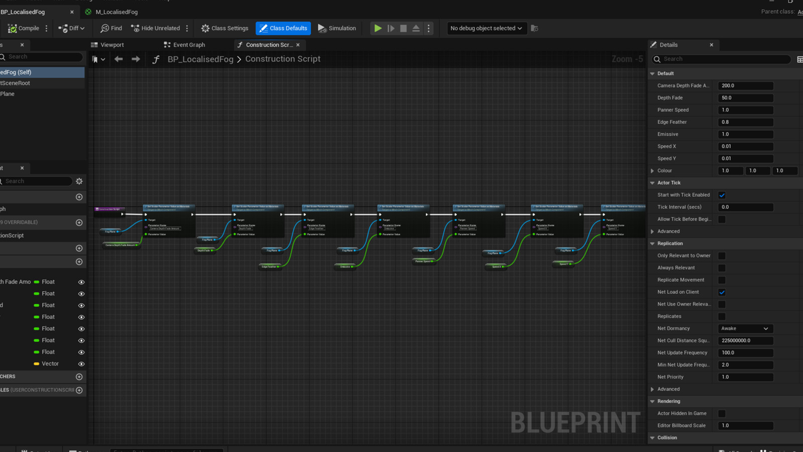 Simran Matharu - UE Blueprints - Localised Fog Tool