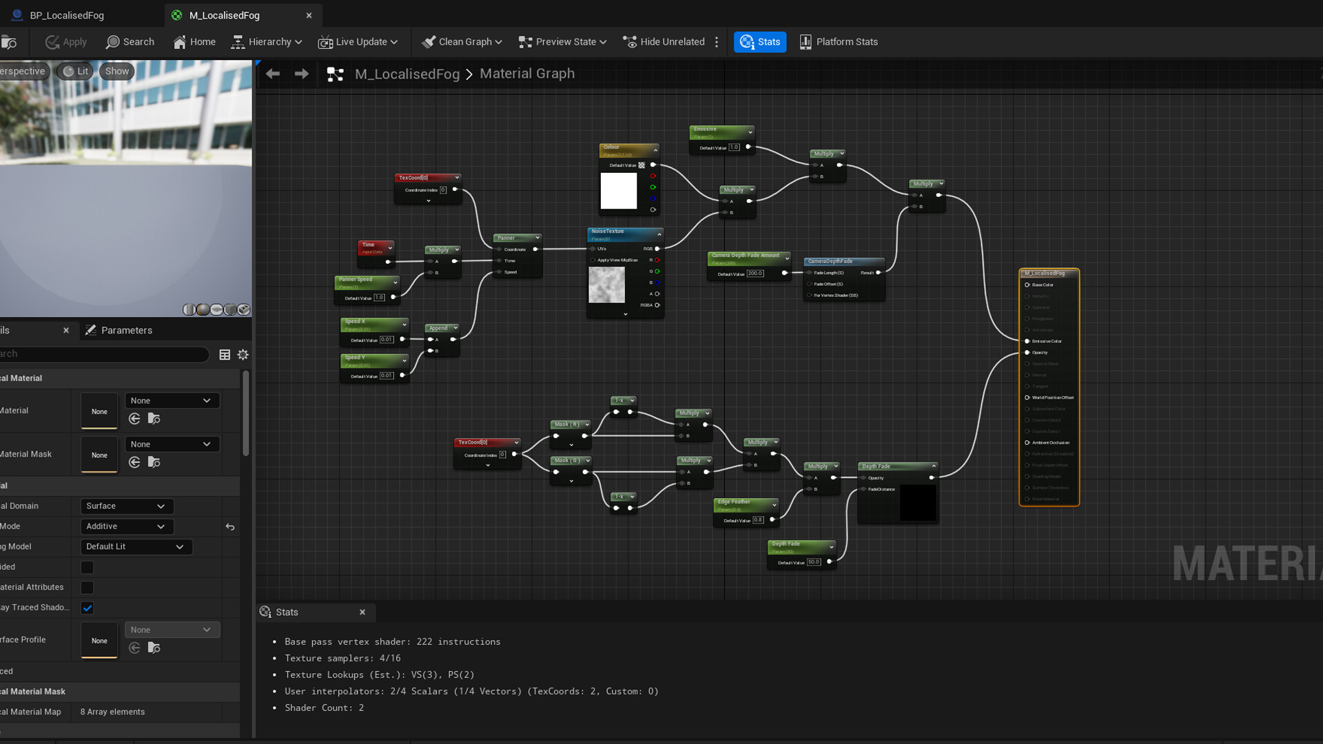 Simran Matharu - UE Blueprints - Localised Fog Tool