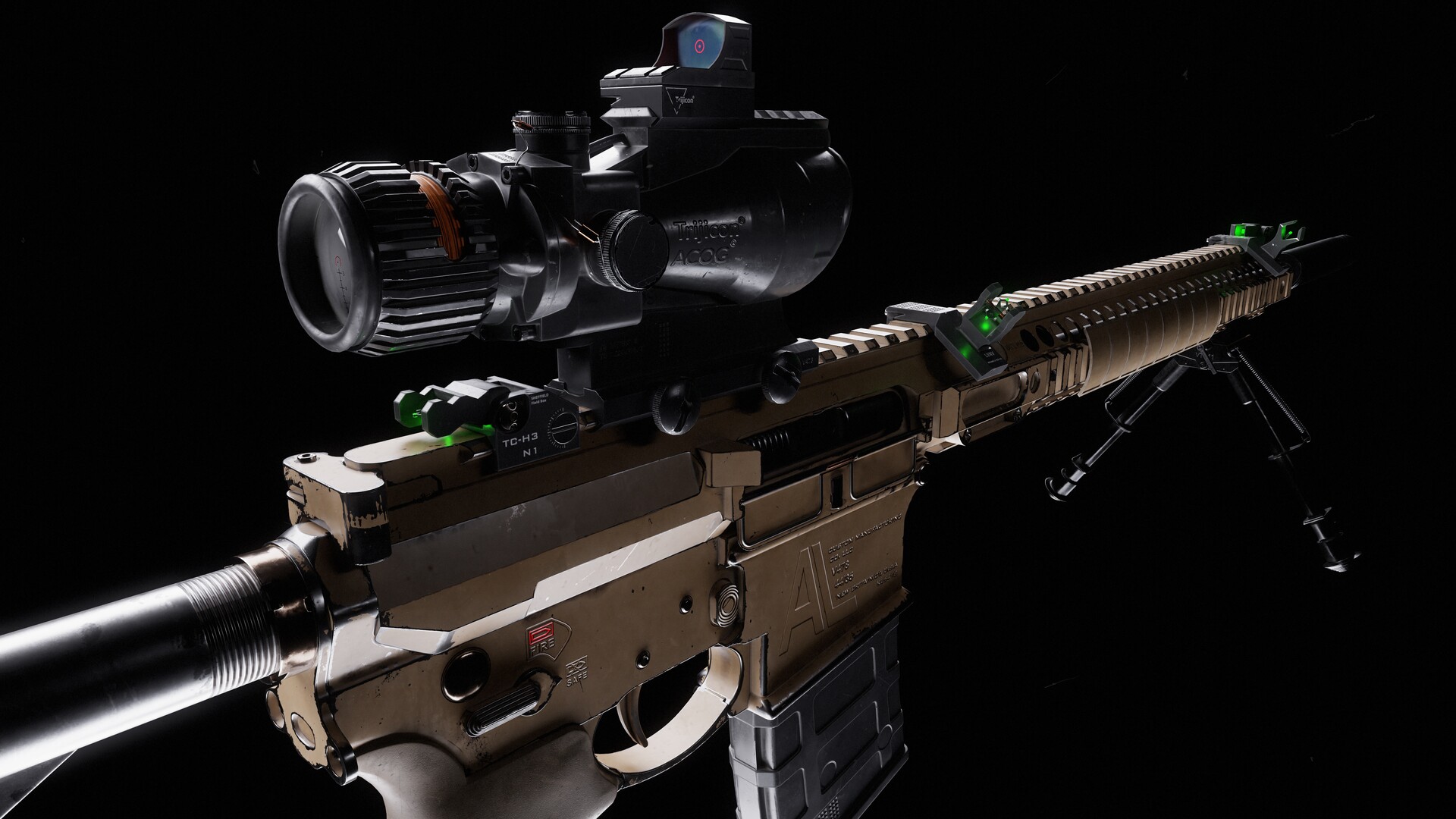 ArtStation - AR-15 LONG-RANGE
