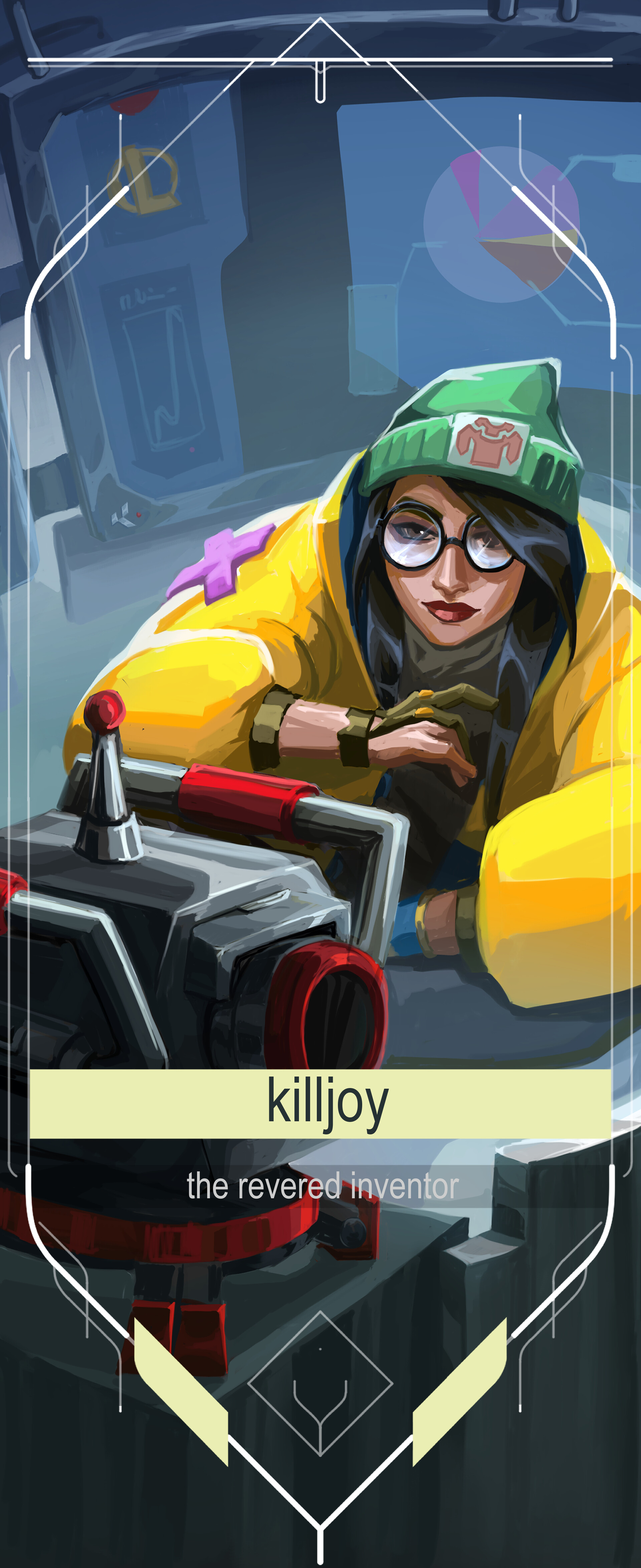 ImmortAlchemy (I.C) - Killjoy Valorant x League of legends Player Card ...