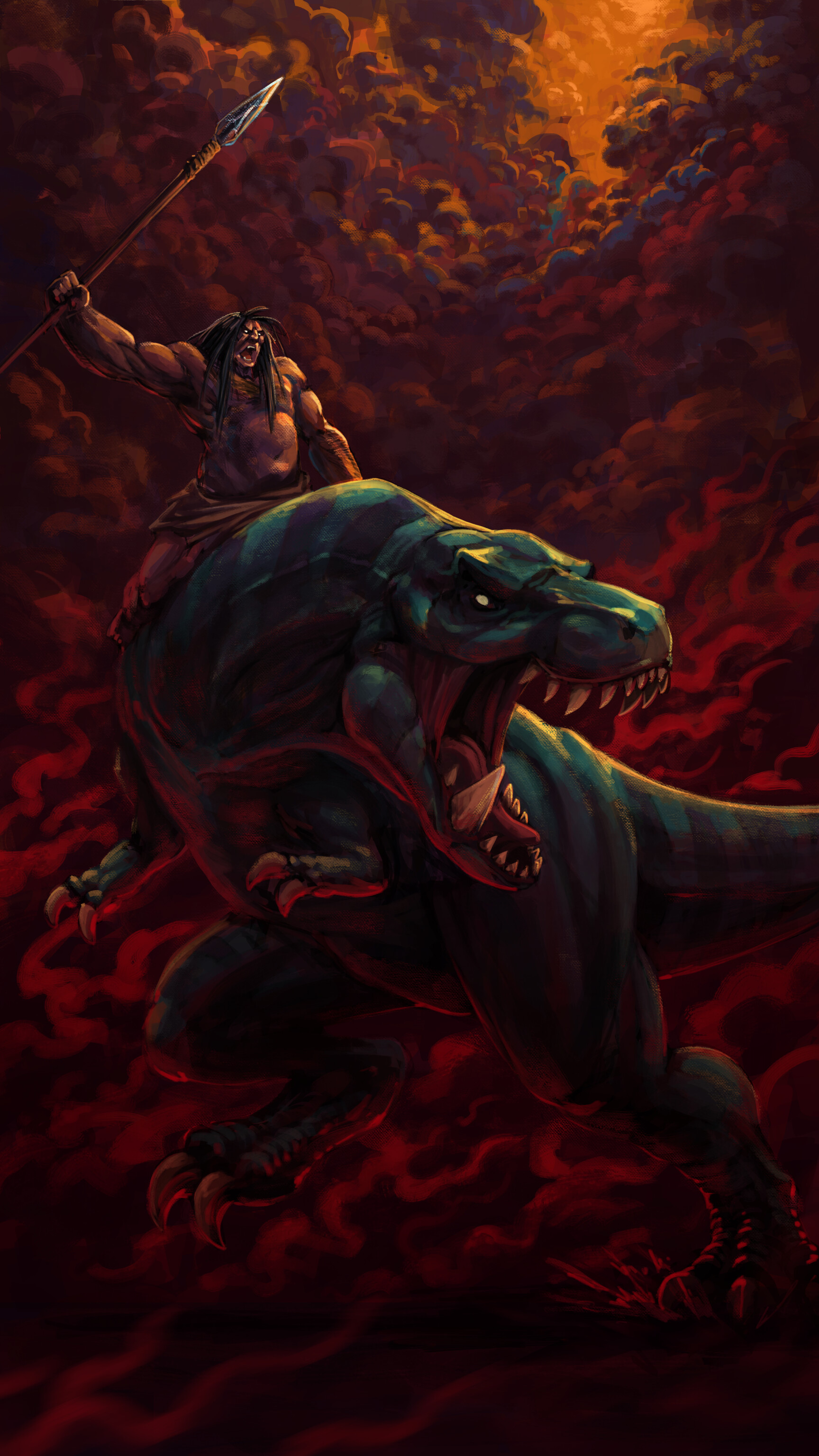 Artstation Spear And Fang Primal Fanart