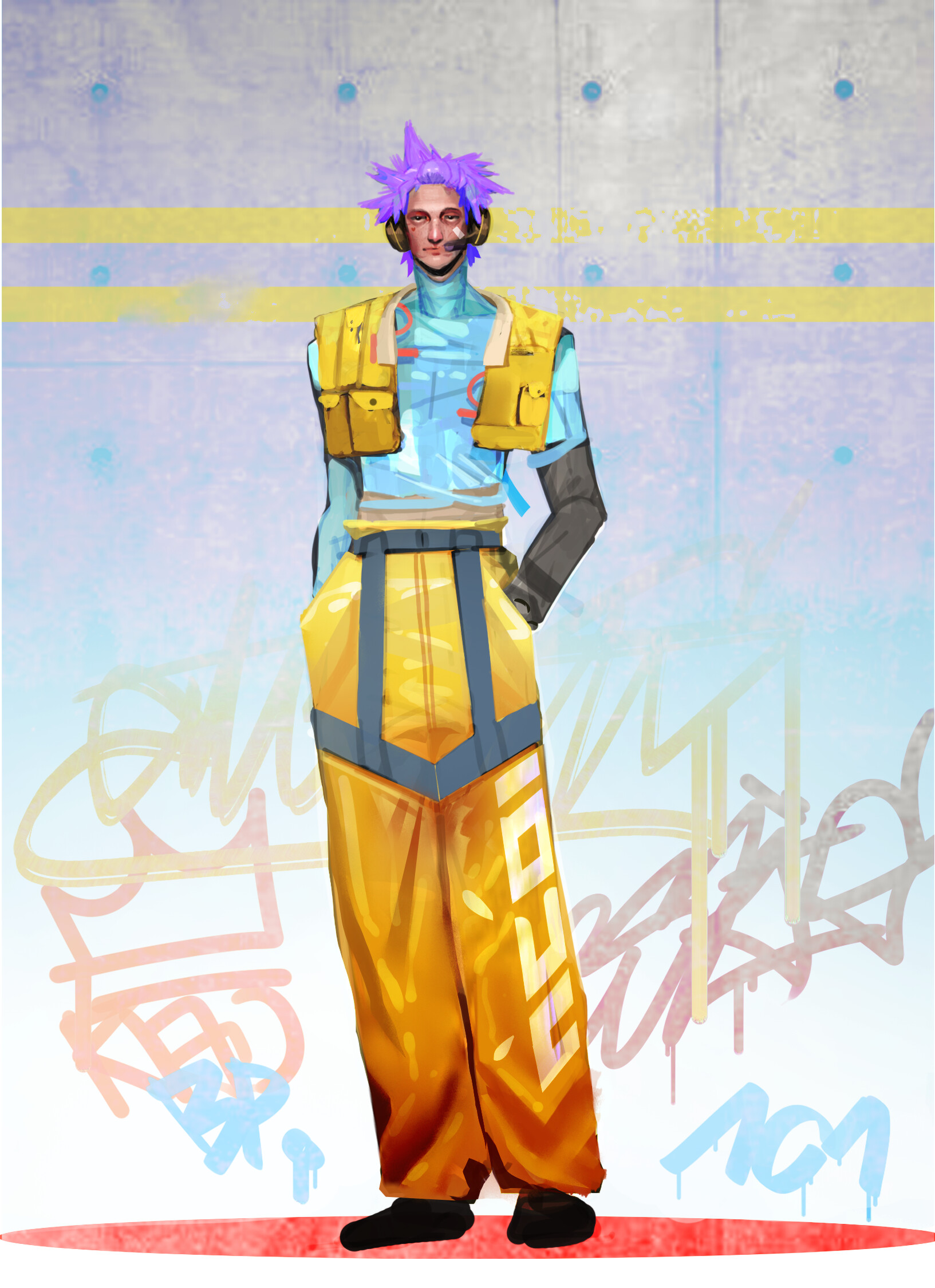 ArtStation - Cyberpunk characters