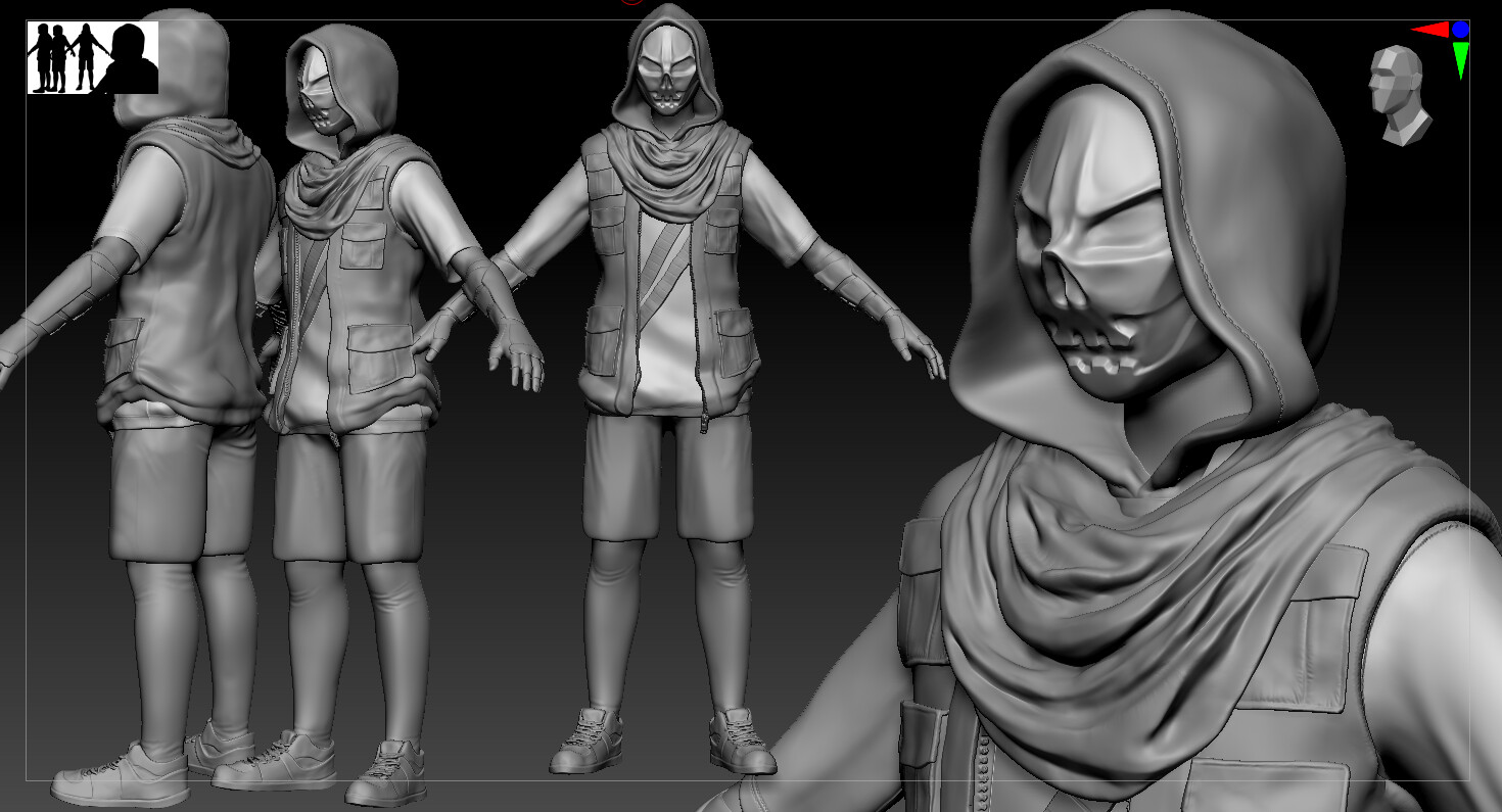 Melissa Provost - Concept art + Character modeling - Customisation ...