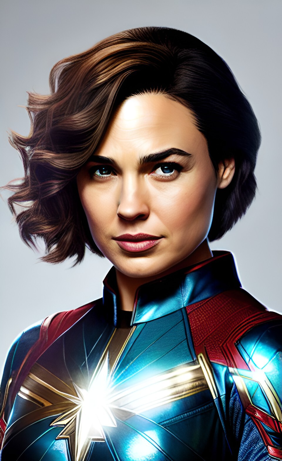ArtStation - Gal Gadot Captain Marvel