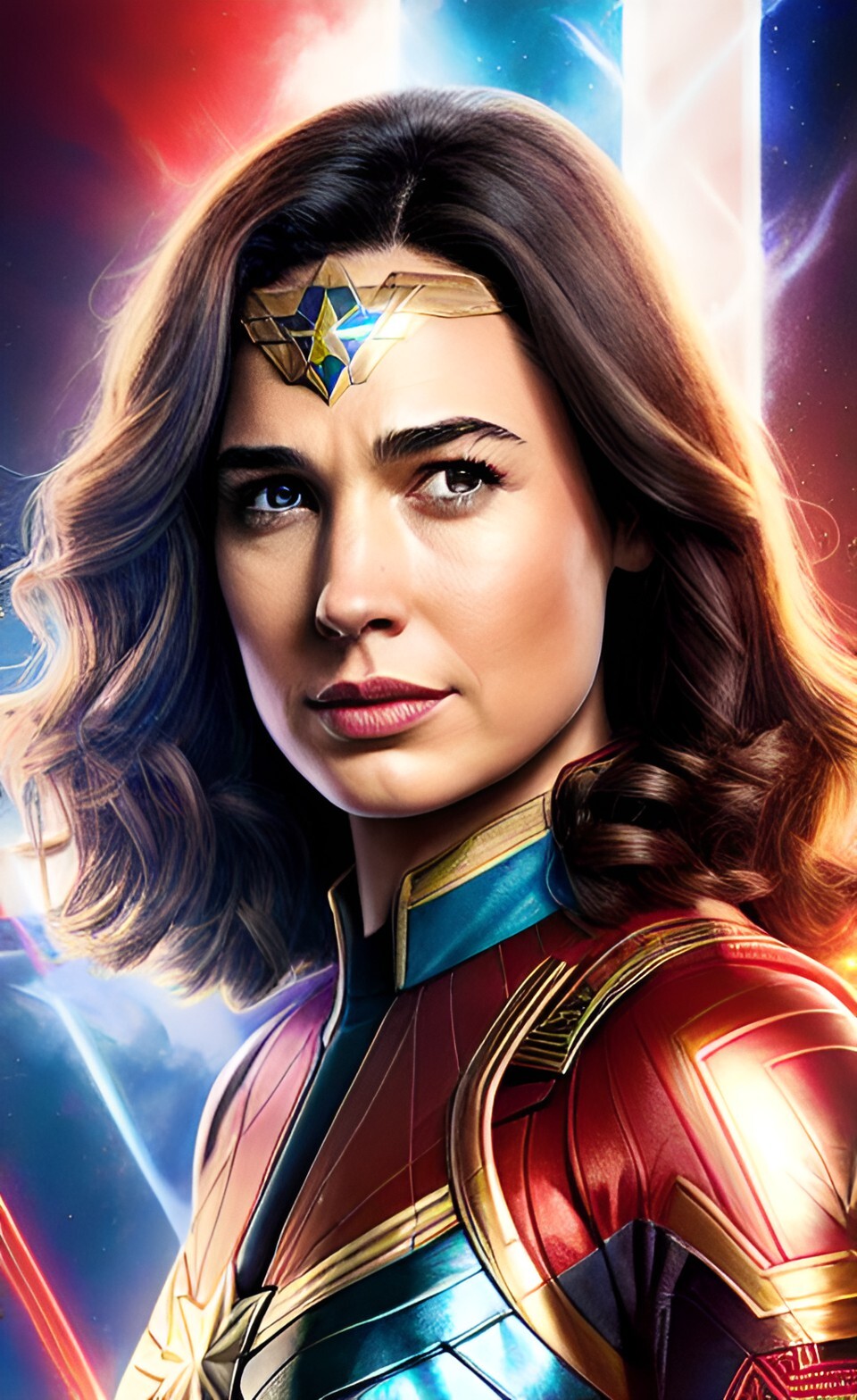 ArtStation - Gal Gadot Captain Marvel