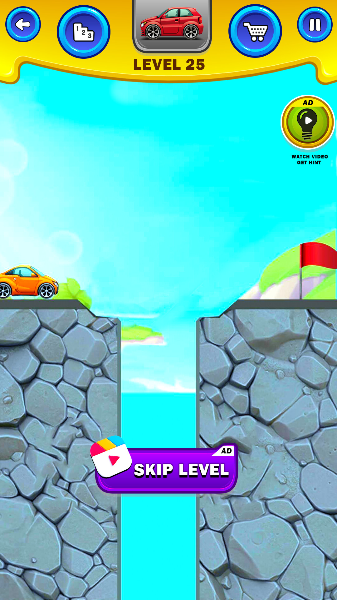 Mirza Asif - Draw Bridge 2D Game UI