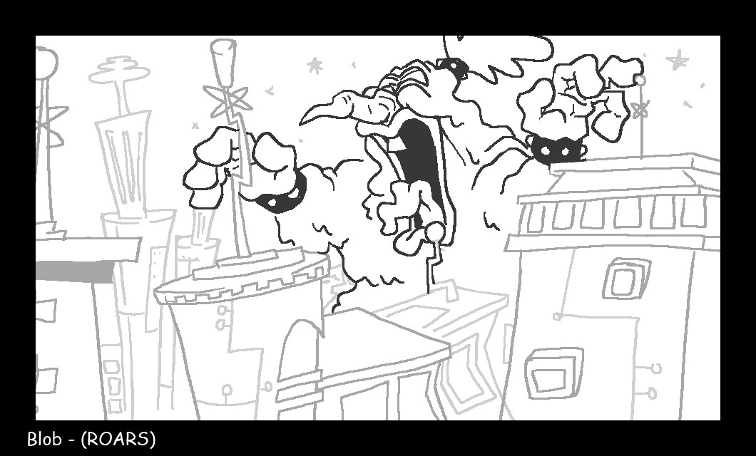 ArtStation - Gil Next Door storyboards