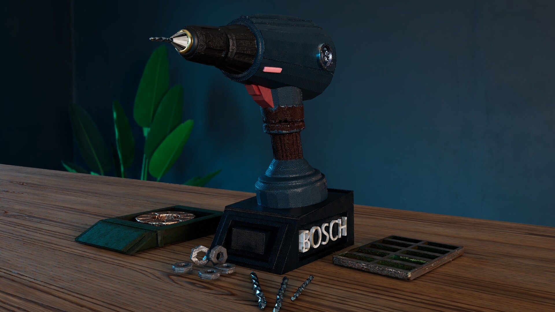 ArtStation - 3D DRILL MACHINE