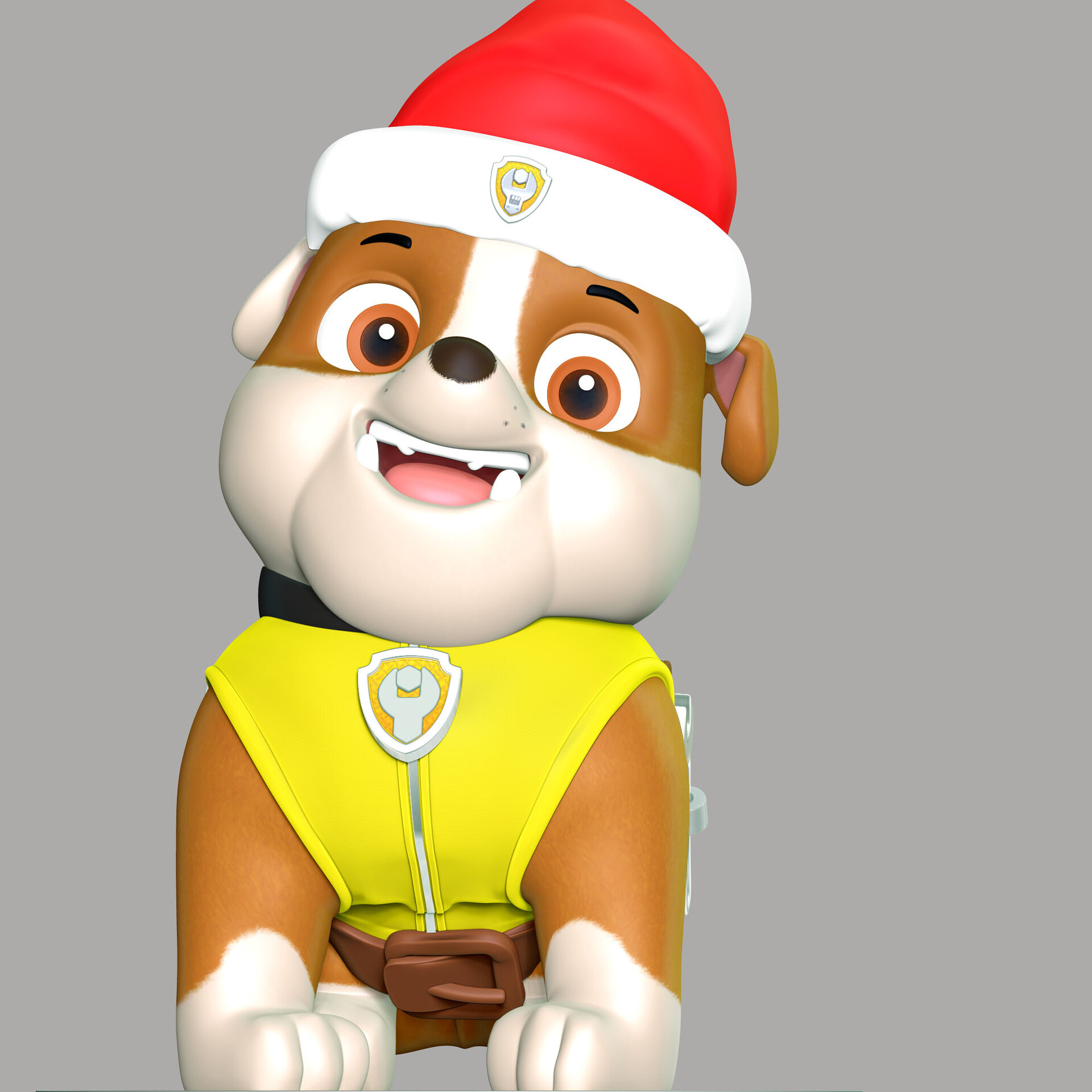 ArtStation - Rubble Christmas - Paw Patrol