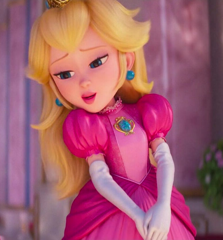 ArtStation - Mario movie peach