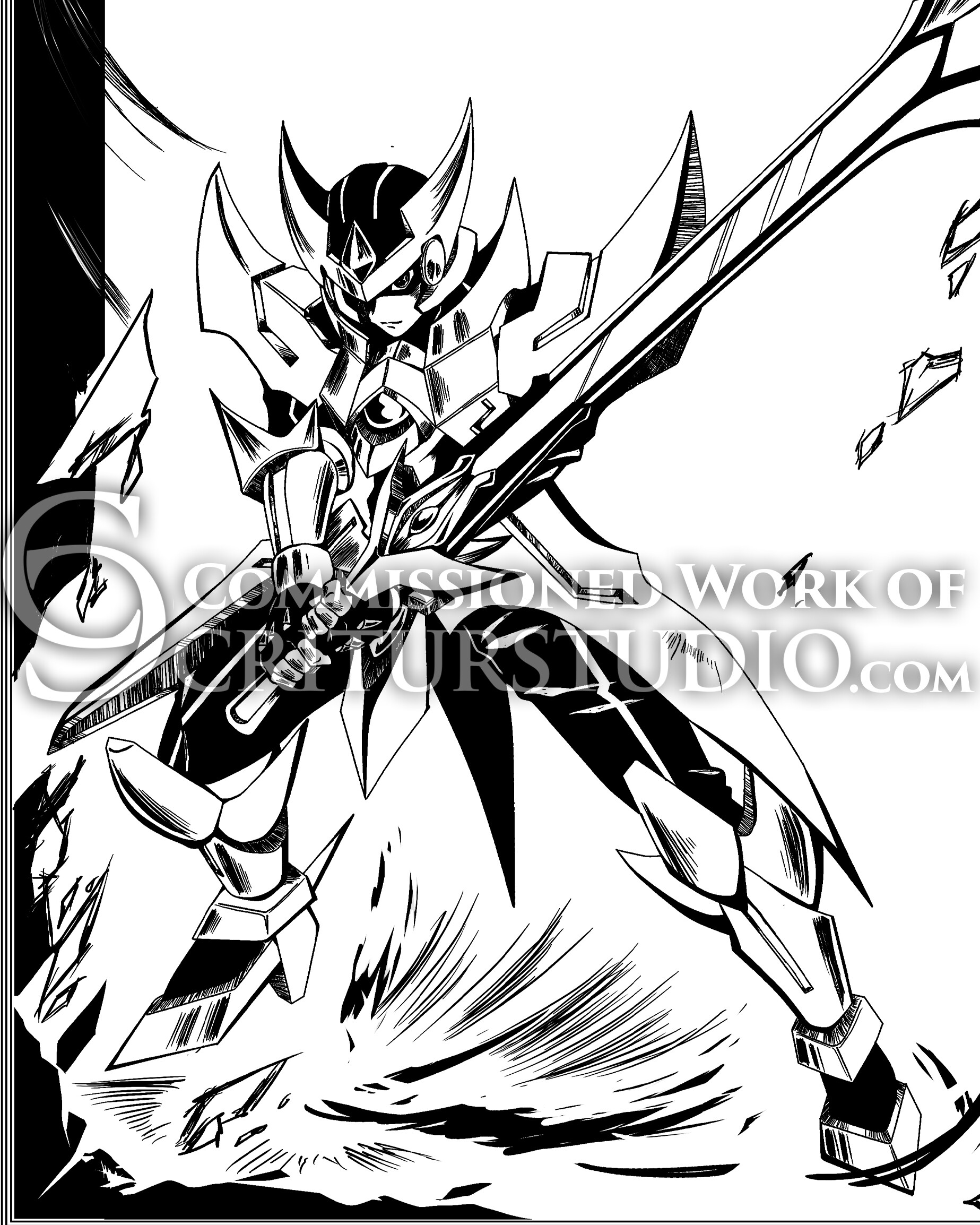ArtStation - Commission : Blaster Blade