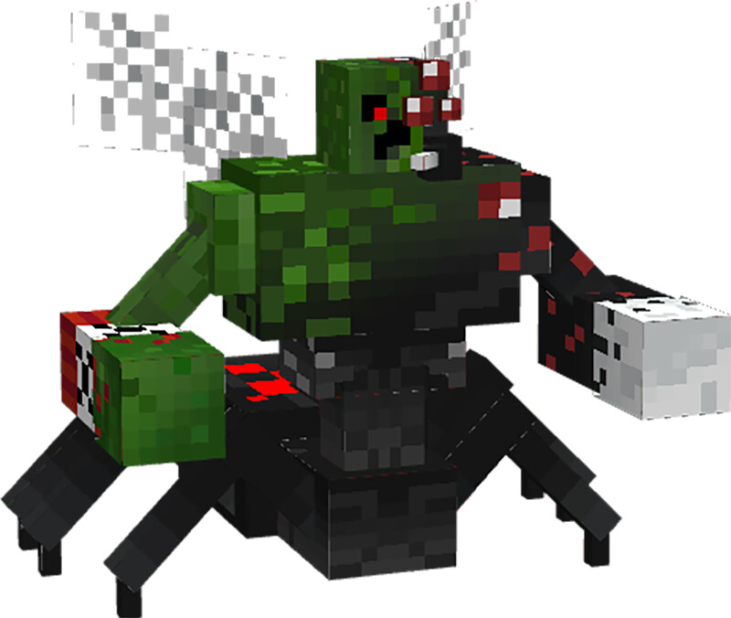 ArtStation - Creeper Spider Mutant Boss