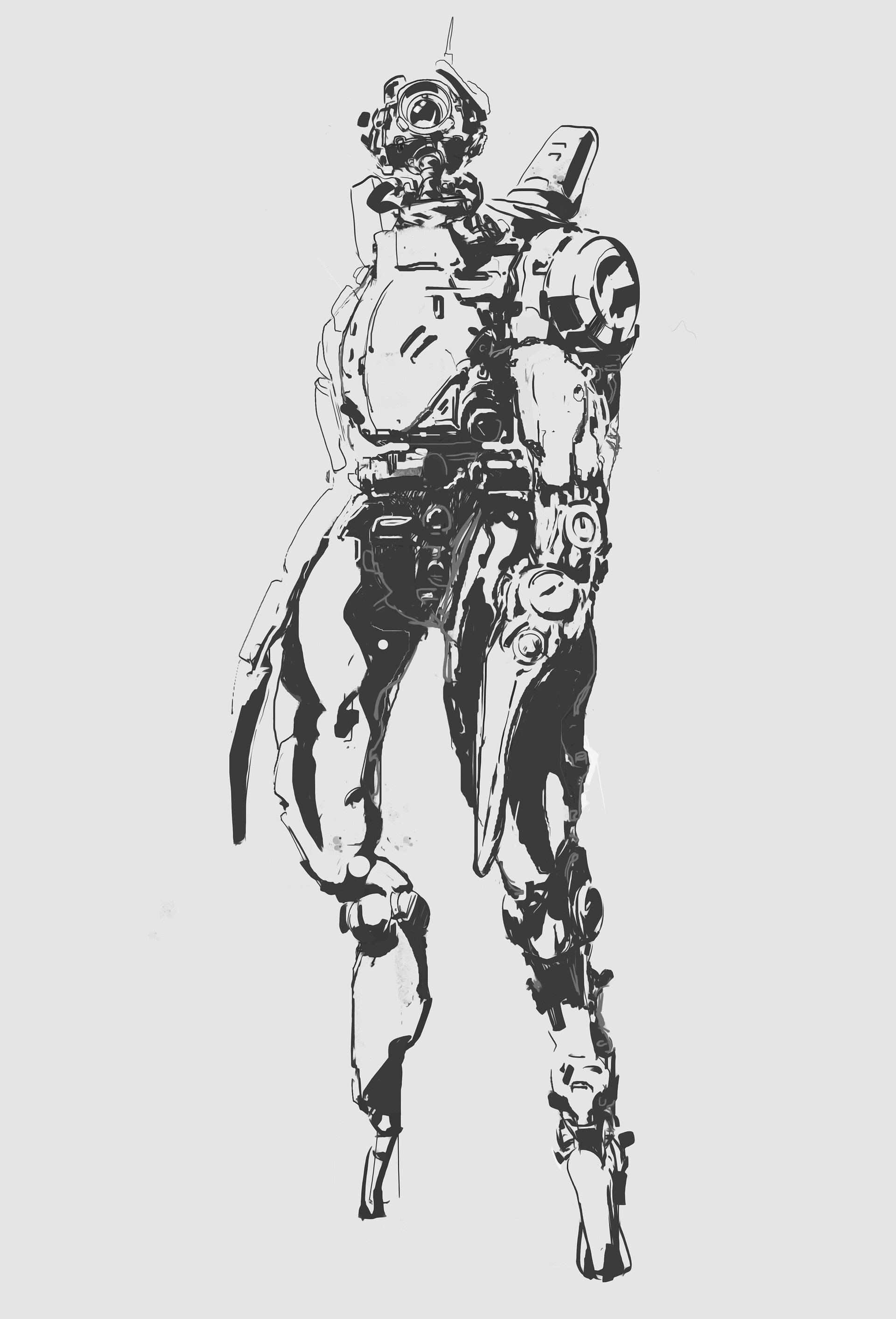 ArtStation - Robo sketch