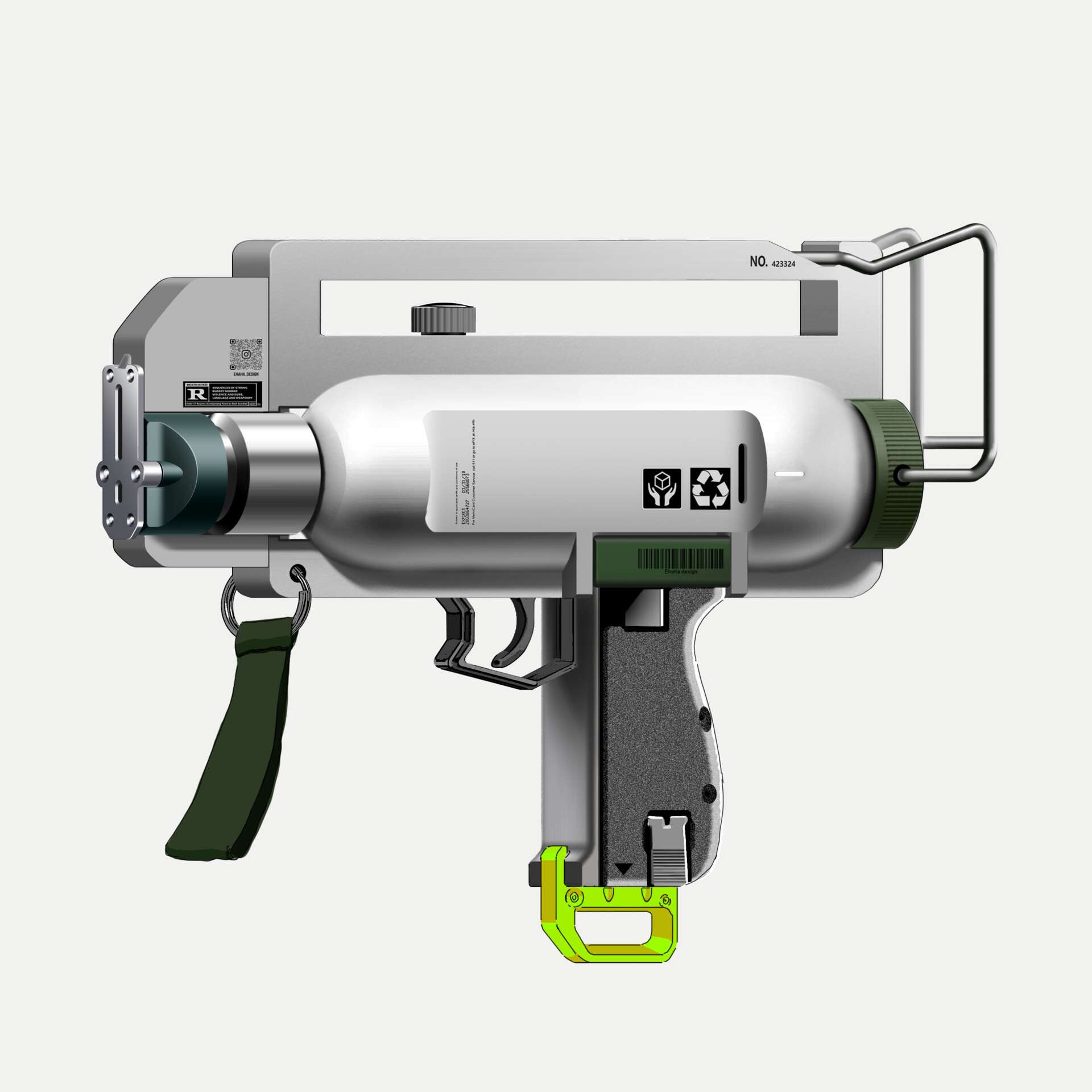 ArtStation - "Recycle" Weapon