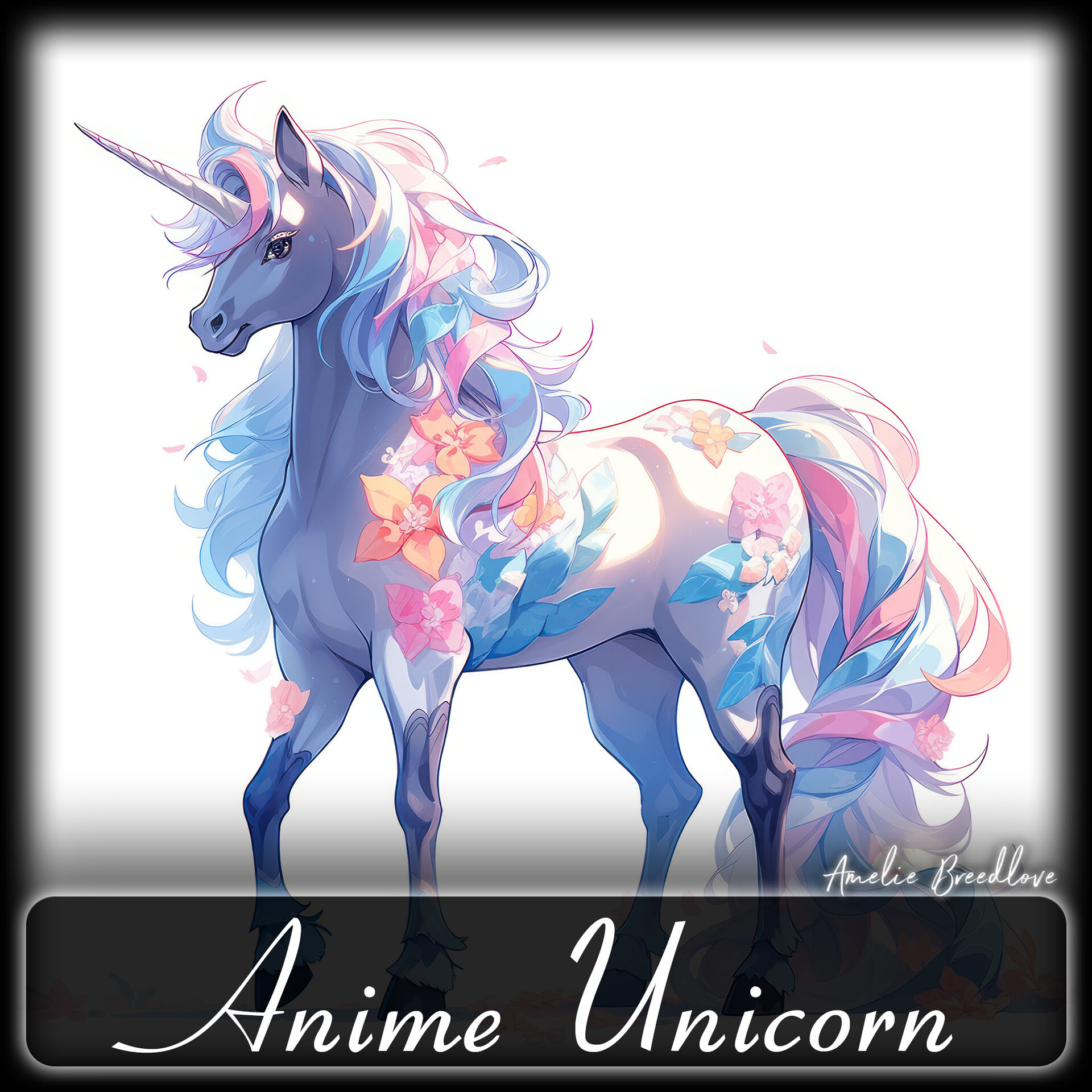 ArtStation - 200 Anime Unicorn (Full Body) Reference Pack | 4K | v.29
