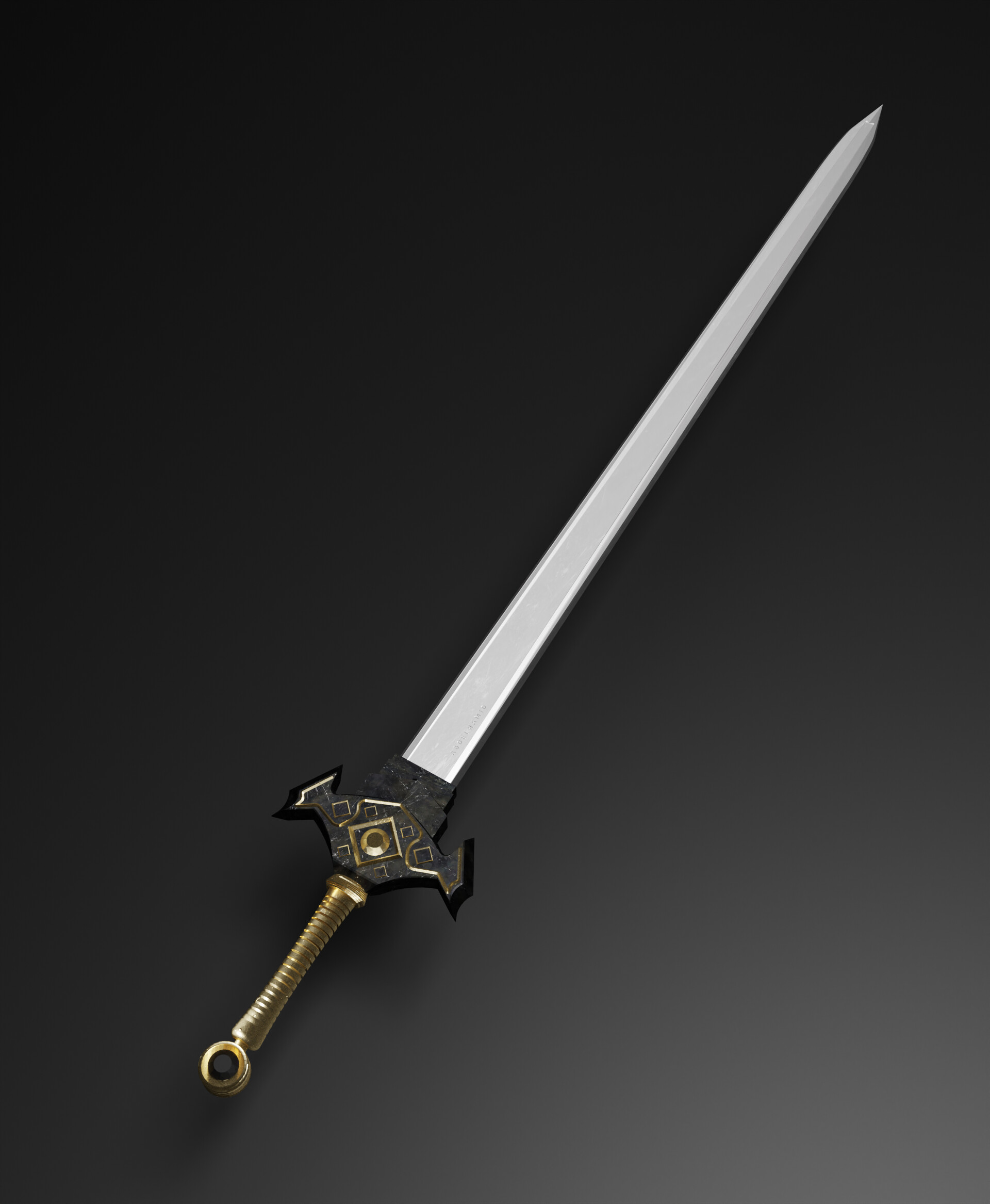 ArtStation - The King's Golden Sword