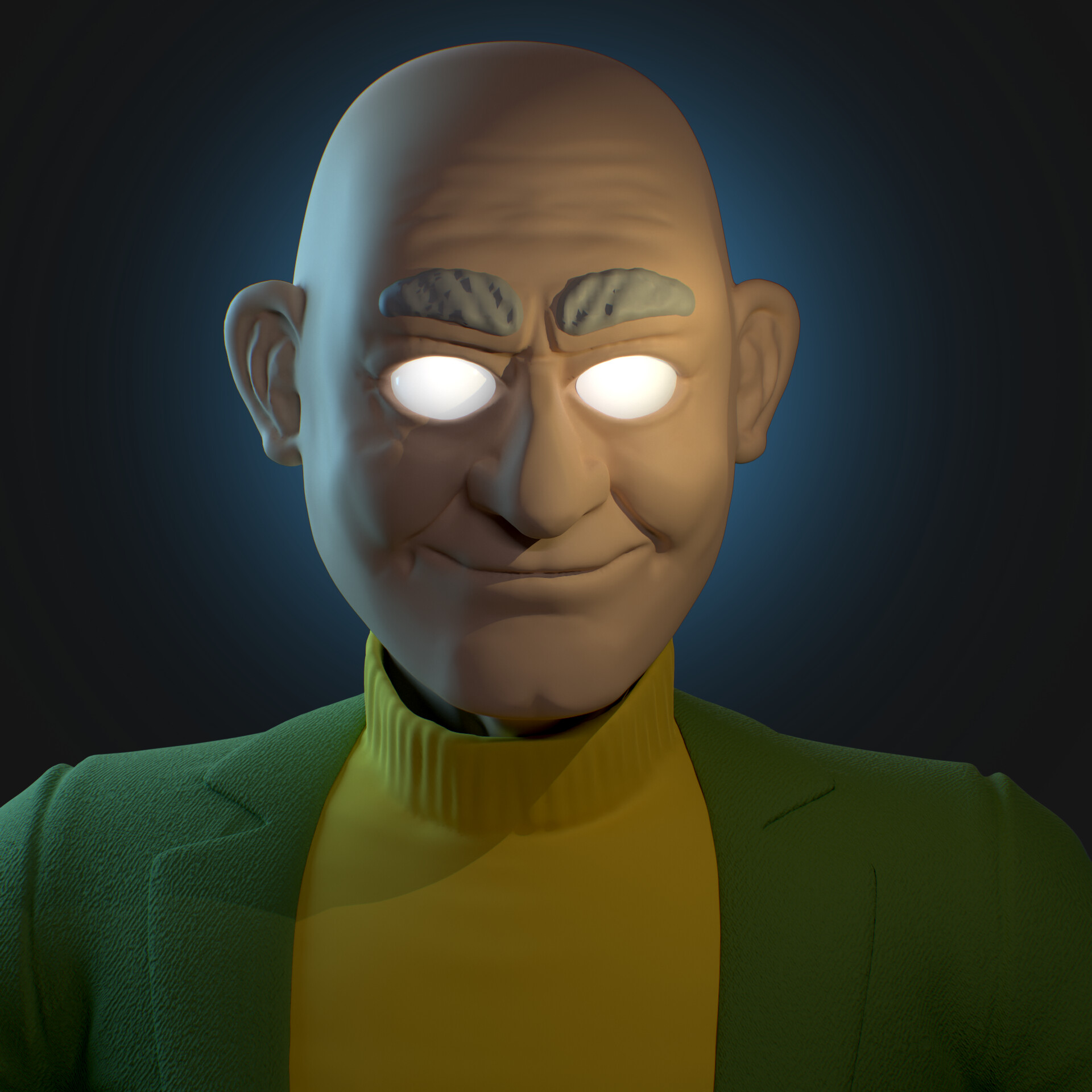 ArtStation - Professor X. Charles Xavier. X-men. Quick Sculpt