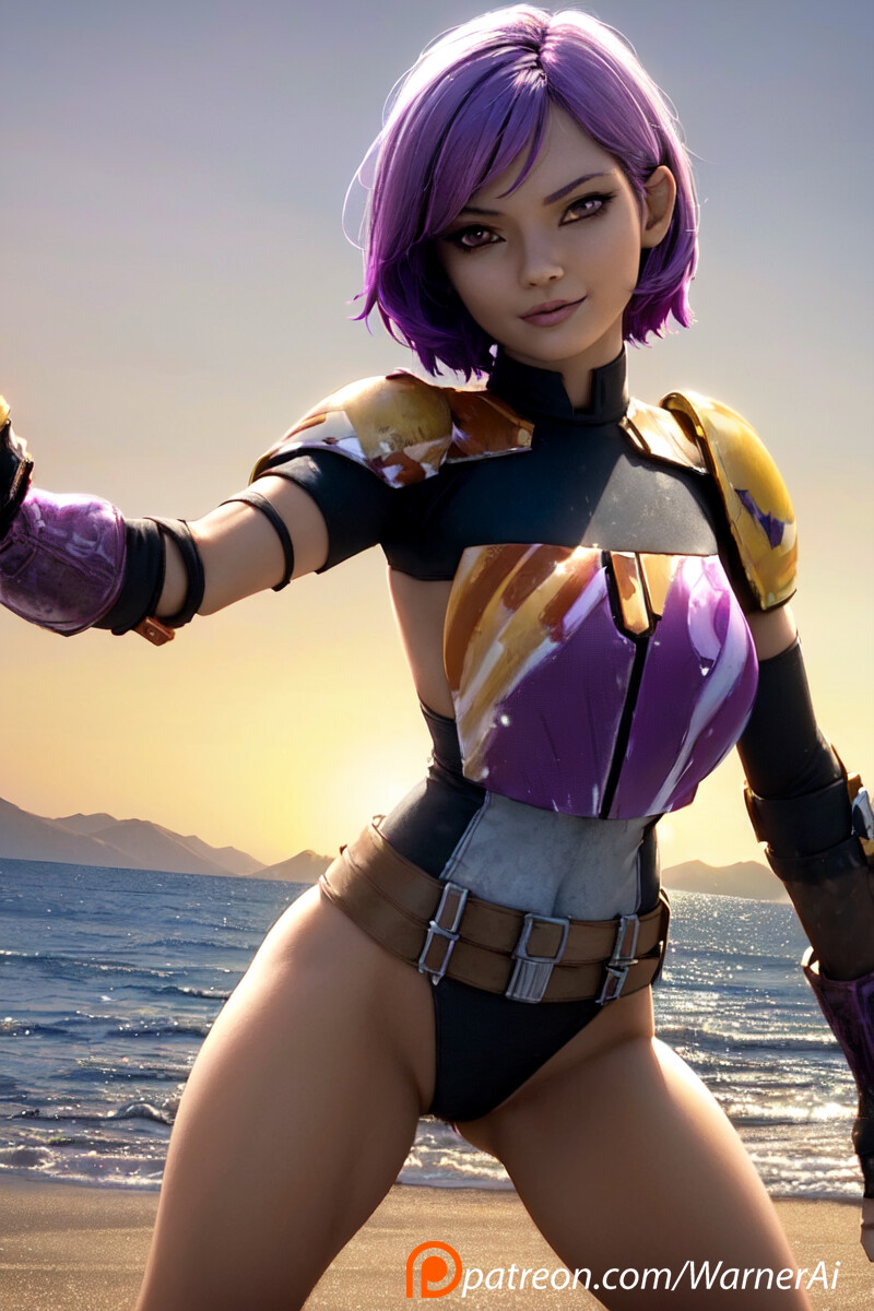 ArtStation - Sabine Wren Summer Vacation