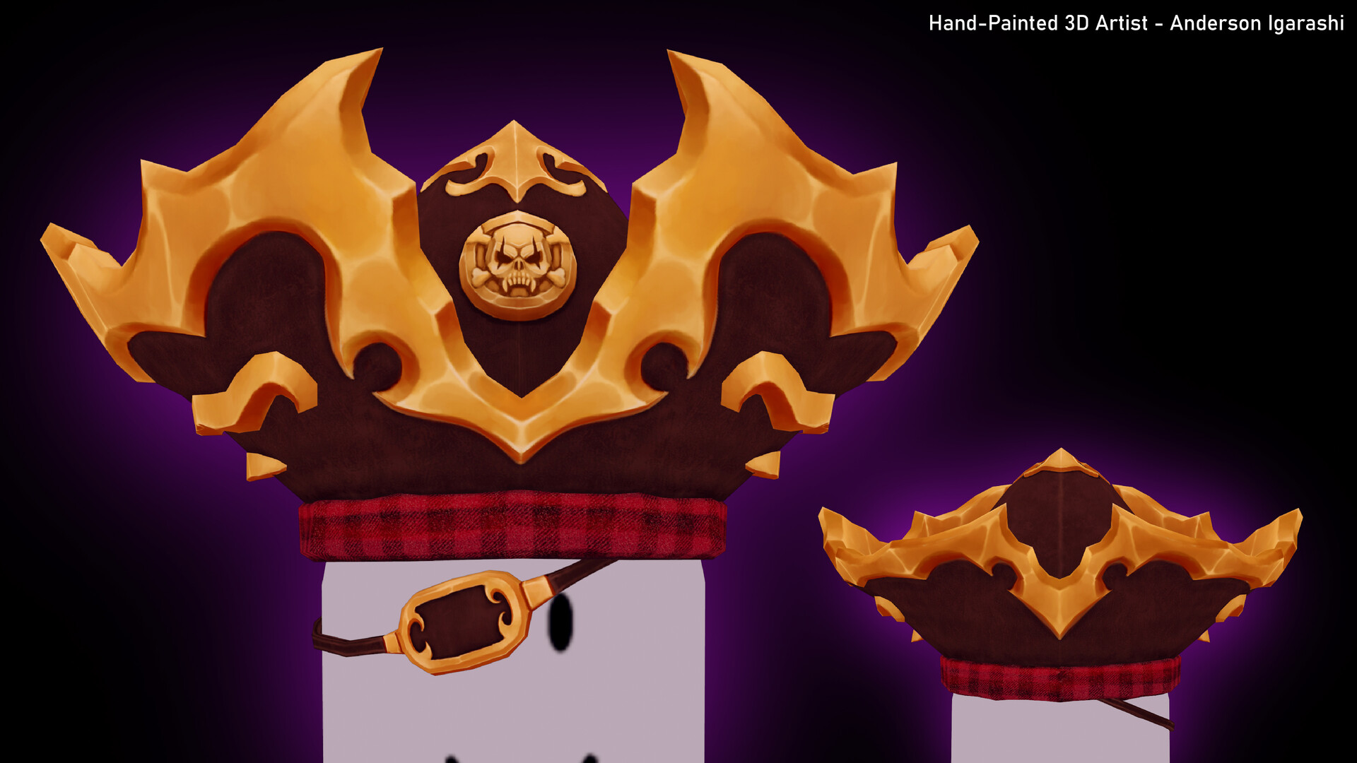 Anderson Igarashi - Roblox props - Pirate Hat & Parrot