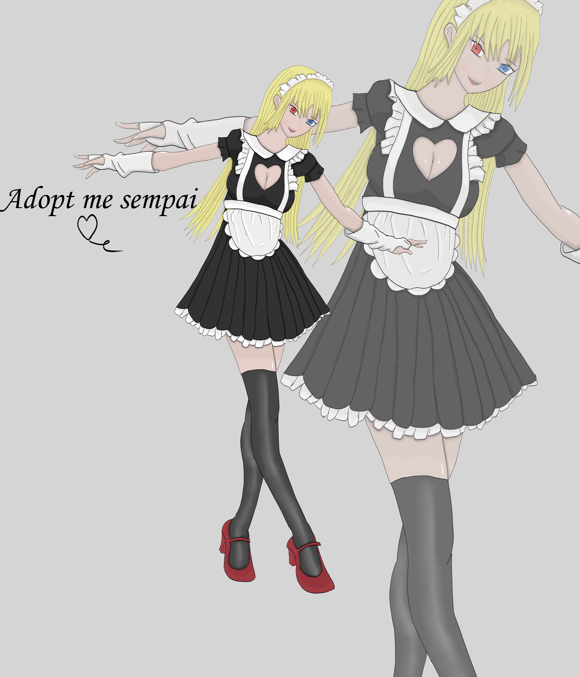 ArtStation - Maid girl(adopt)