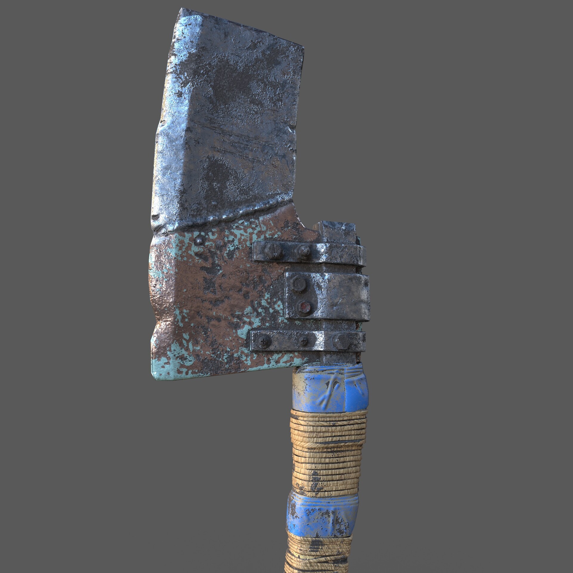 Suleman Ali - post apocalyptic axe