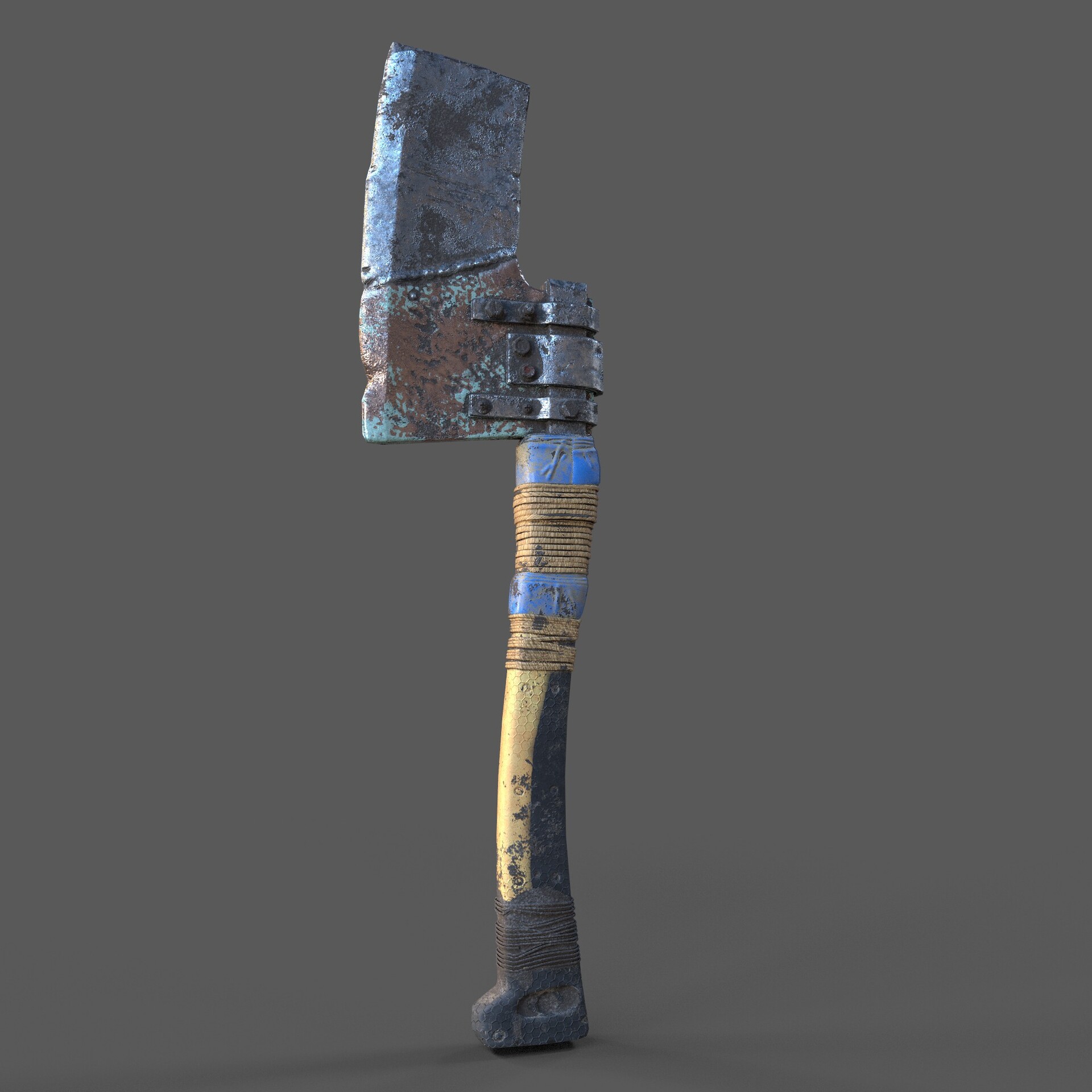 Suleman Ali - post apocalyptic axe