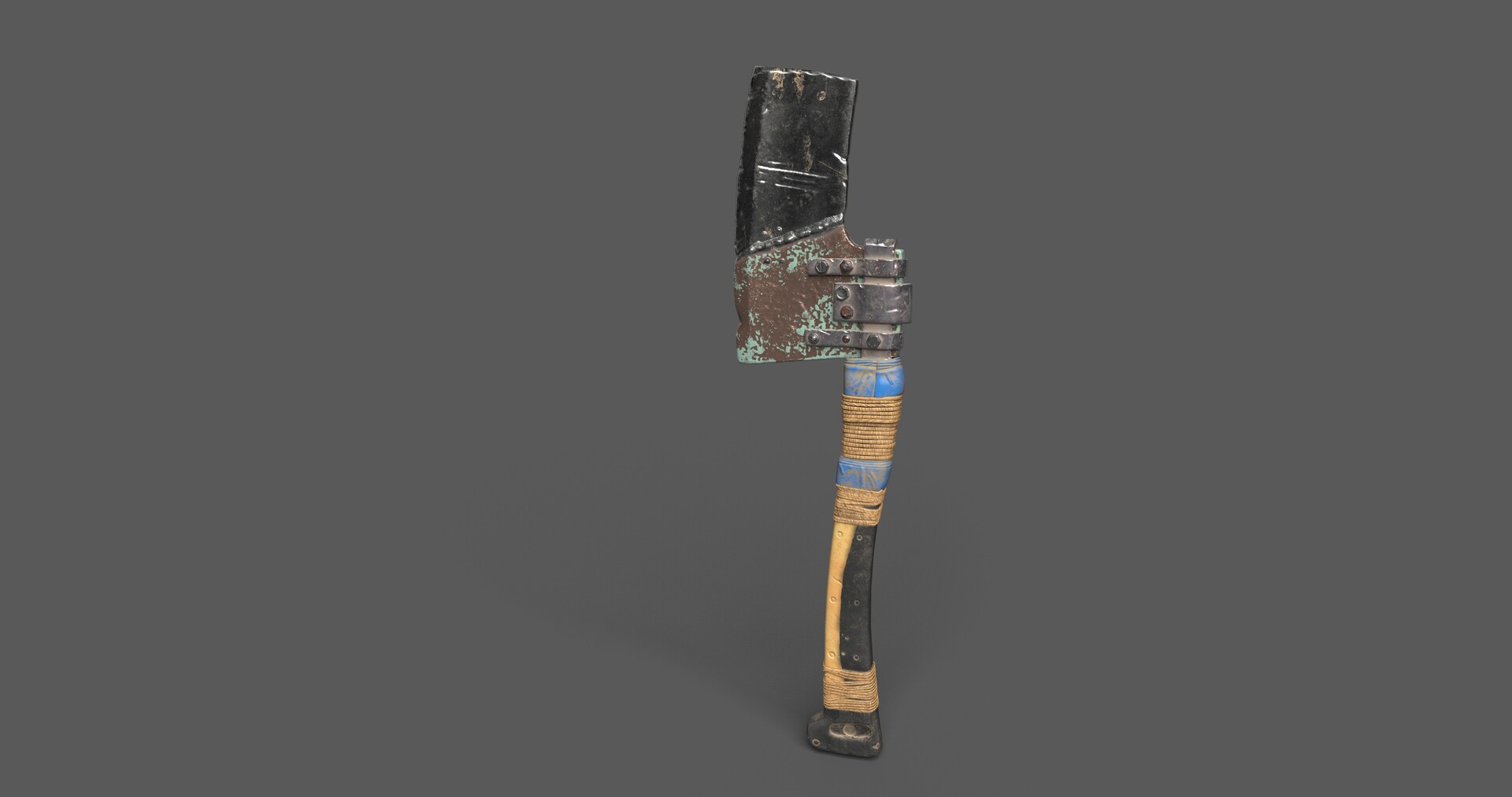 Suleman Ali - post apocalyptic axe