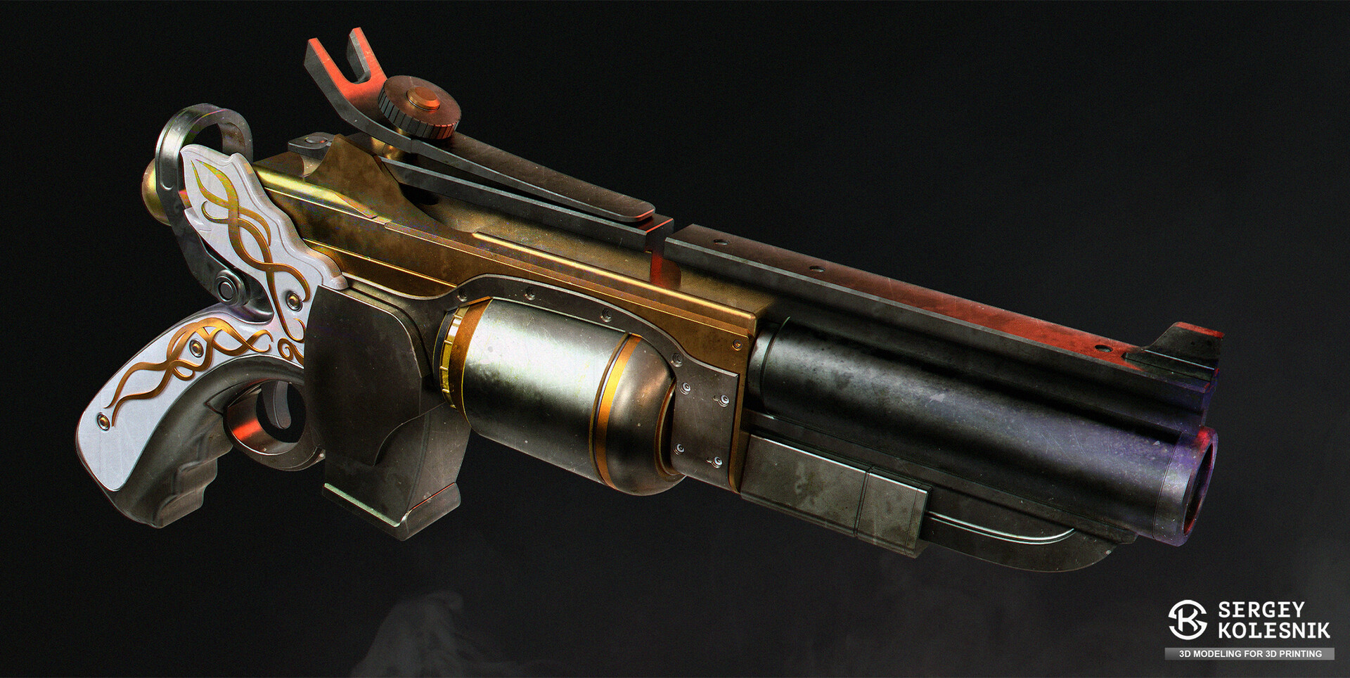 ArtStation - Montross Pistol