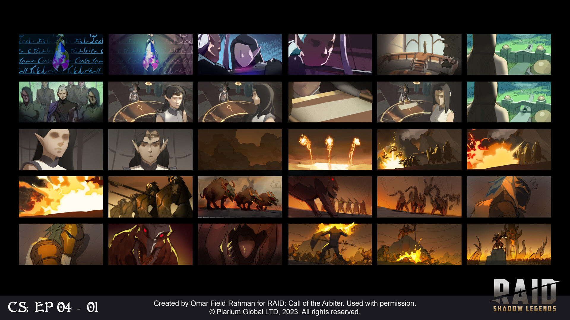 Omar Field-Rahman - Call of The Arbiter Color Scripts - EP 04