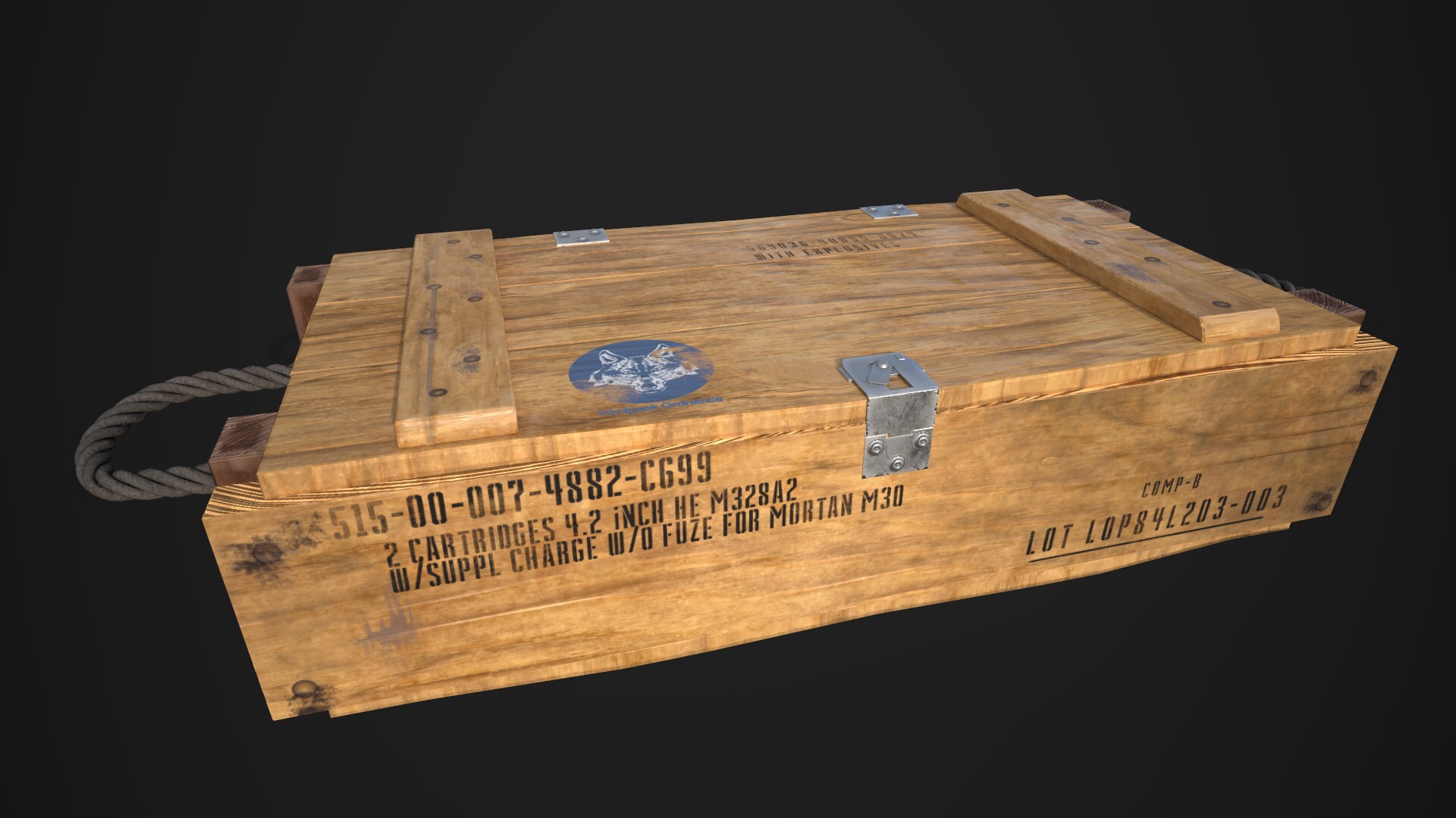 ArtStation - Ammo Crate
