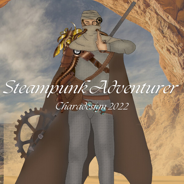 Alice Pham - [Character Design 2023] | Steampunk Adventurer 25/01/2023