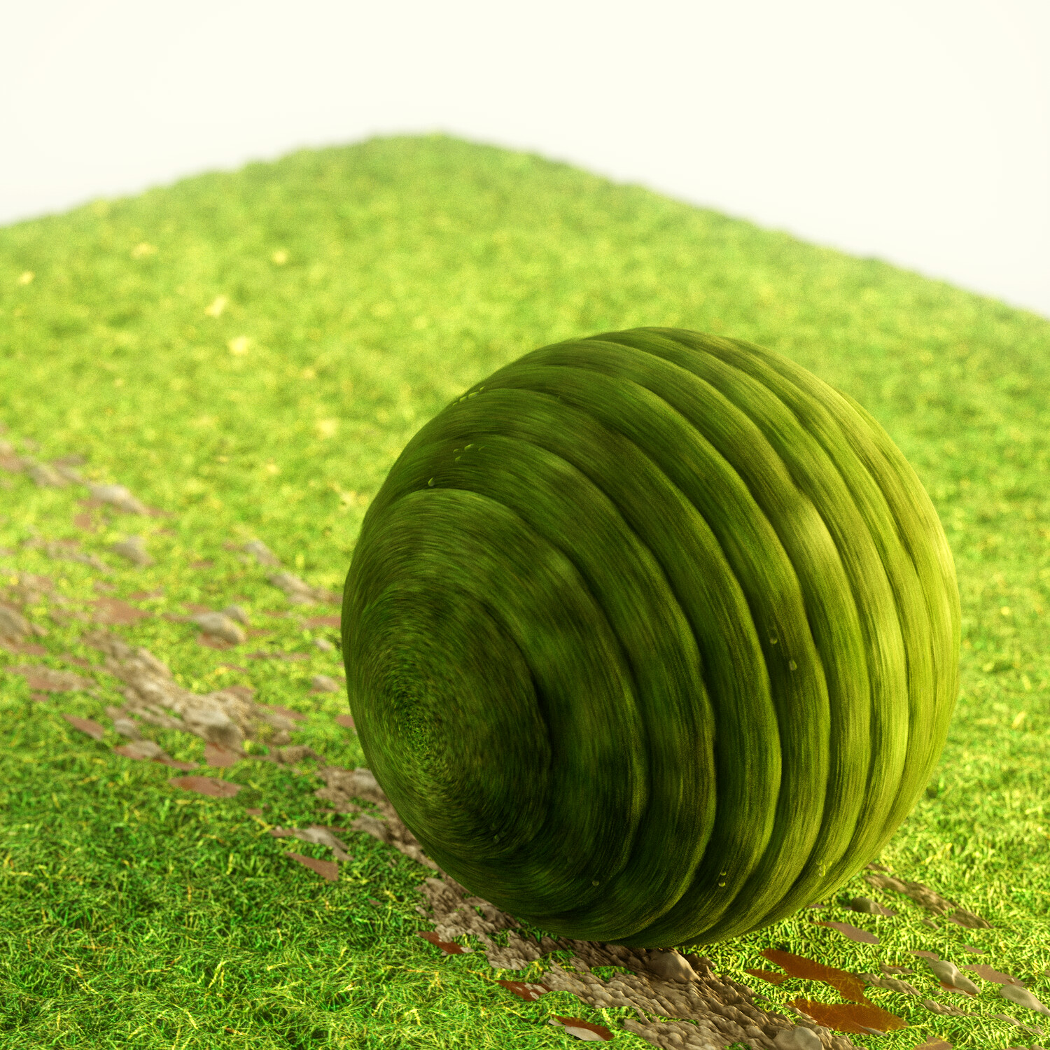 ArtStation - Green Fur Ball