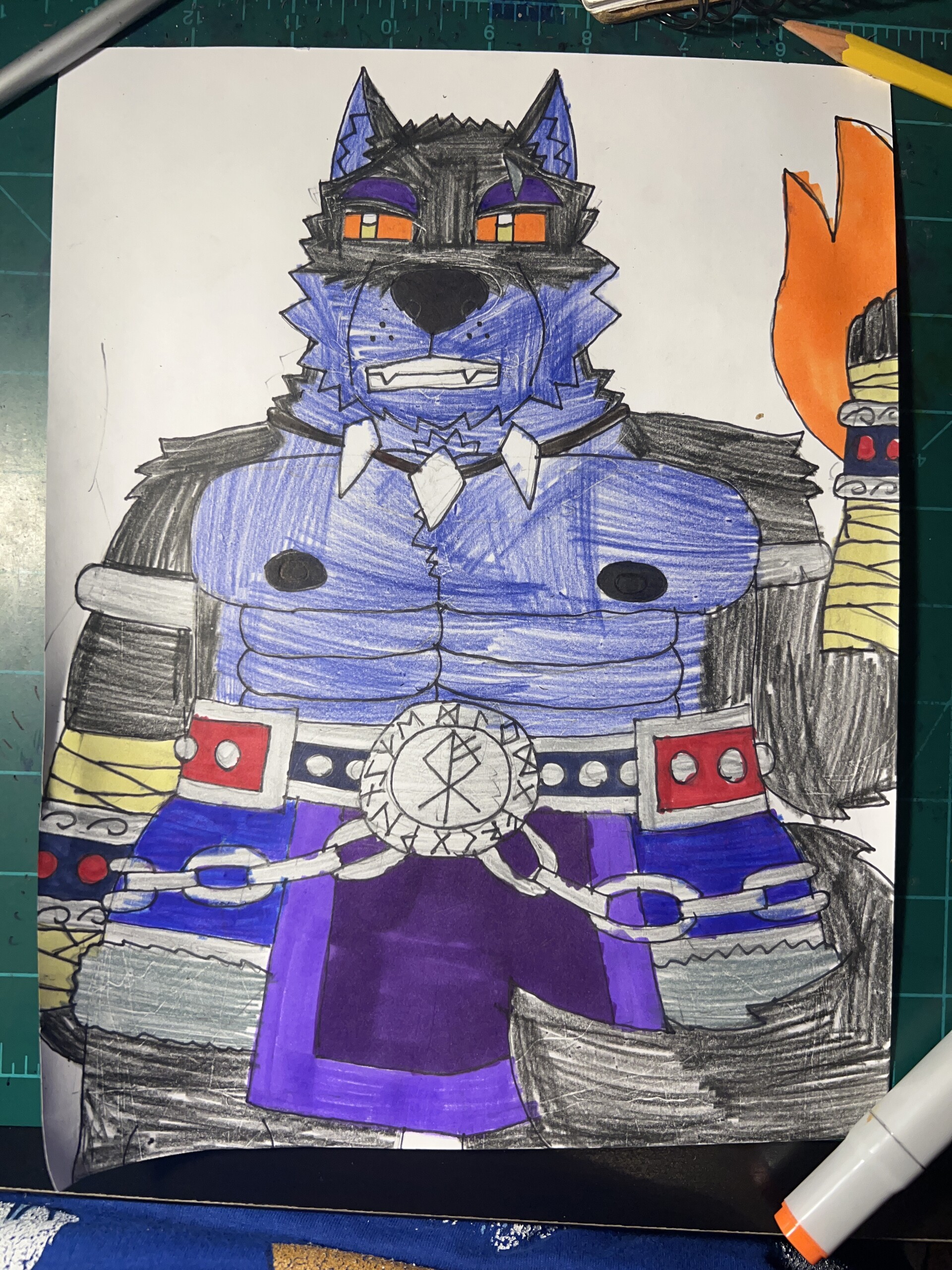 ArtStation - Fenrir The Beast of Ragnarok