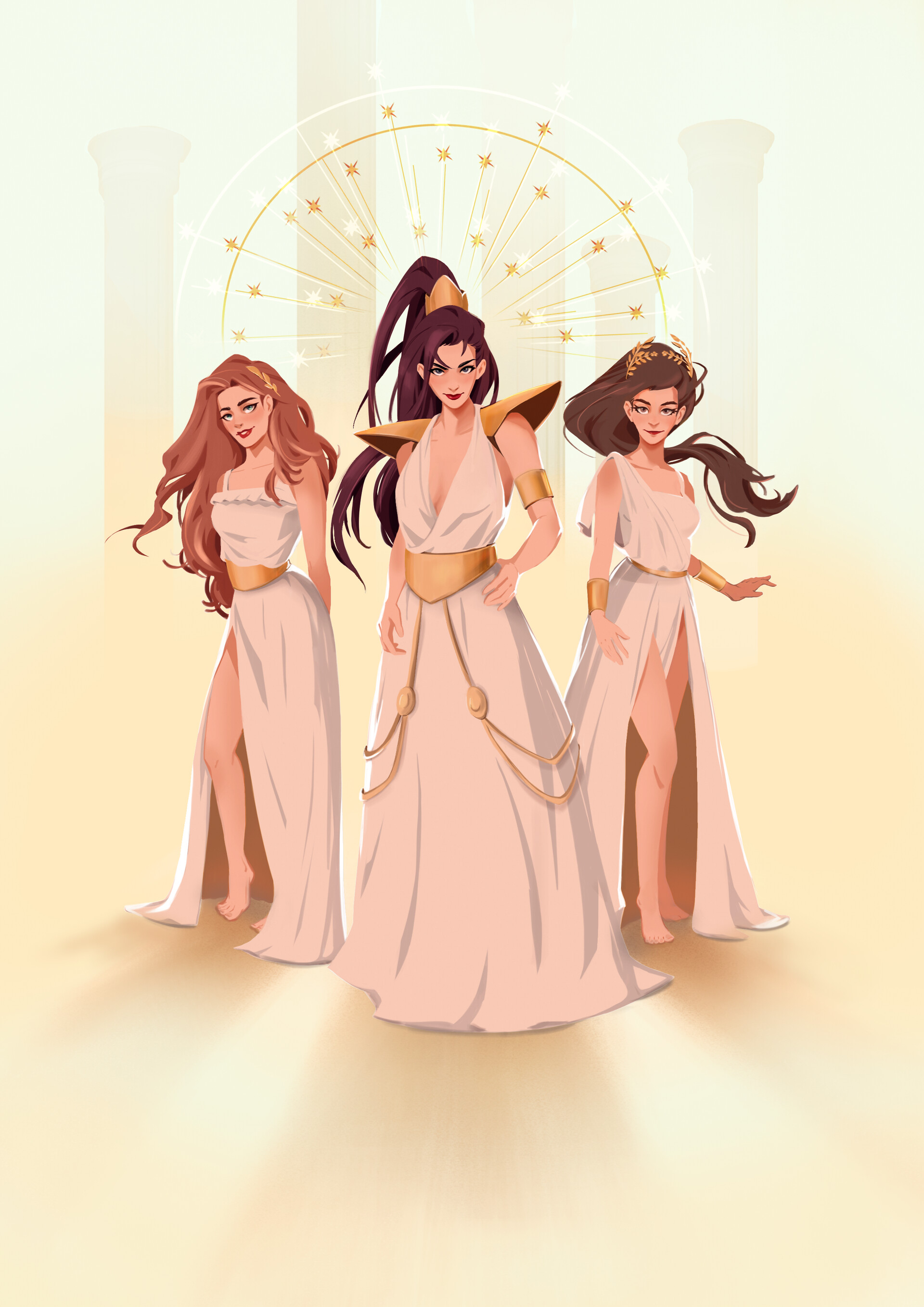 ArtStation - Greek Godesses