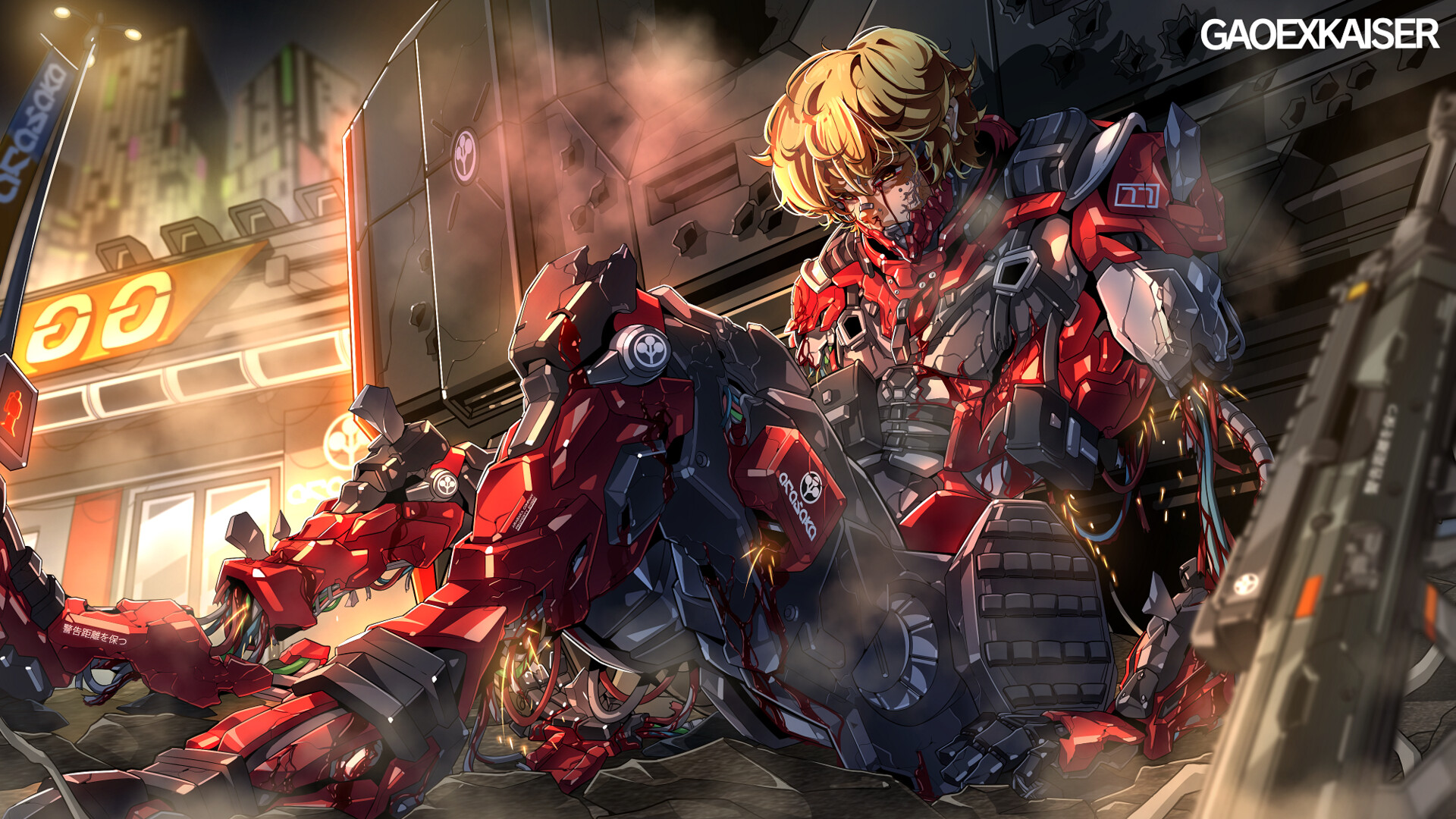 ArtStation - Cyberpunk Vtuber (Commission)