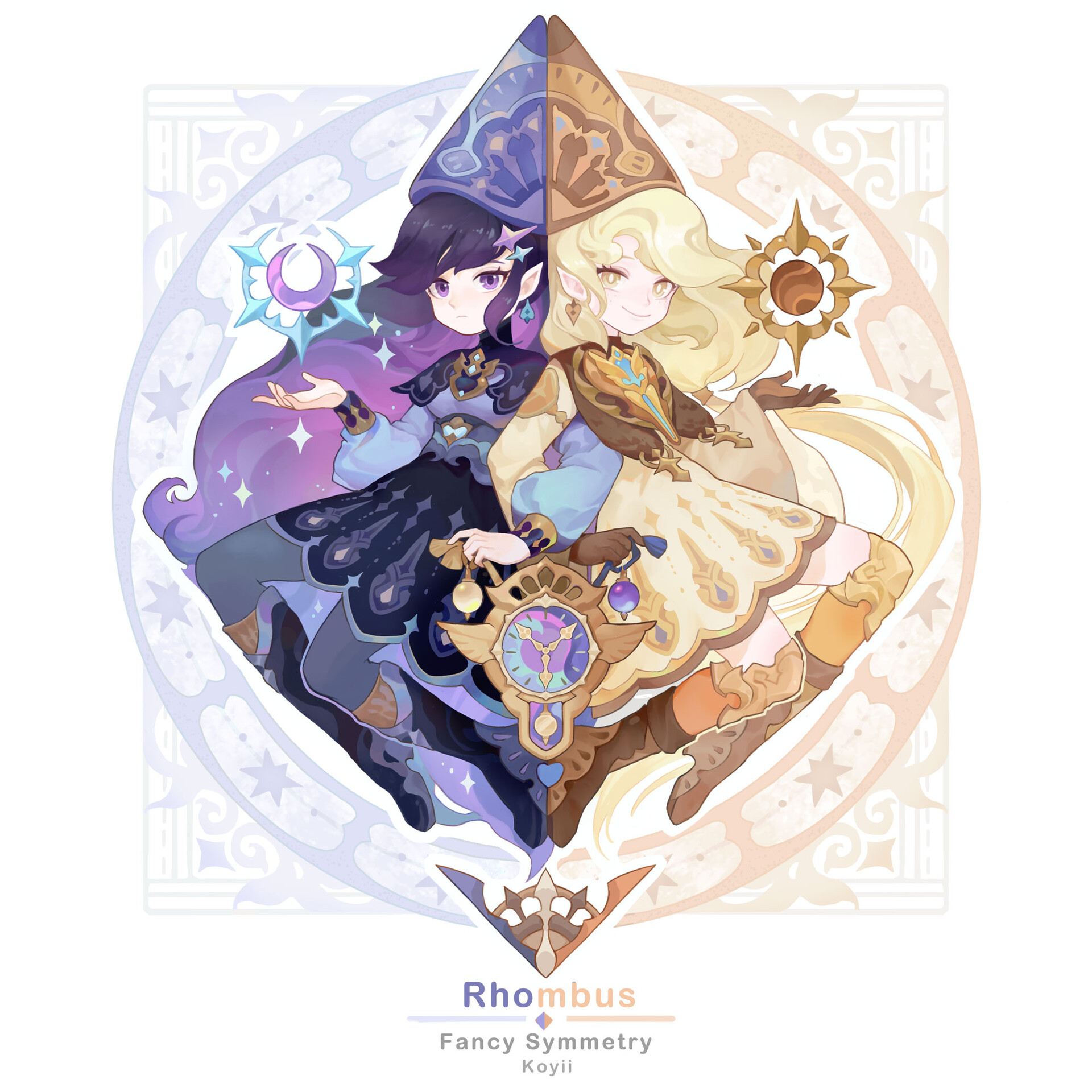 ArtStation - Fancy Symmetry-Rhombic