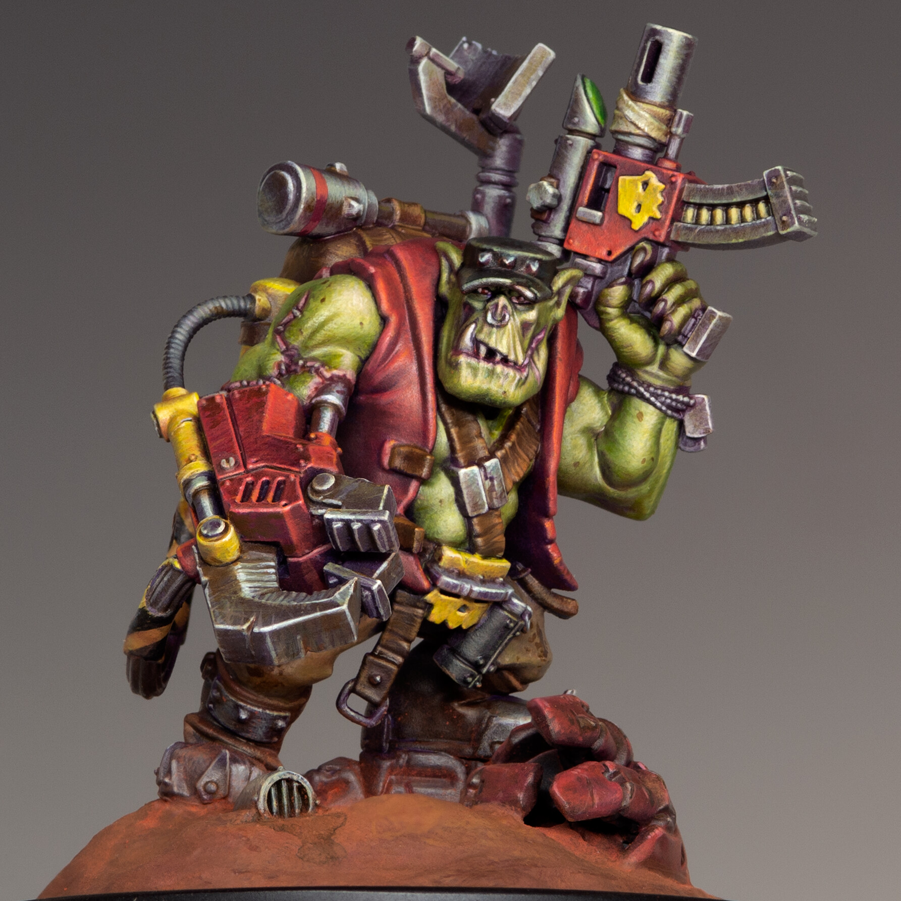 ArtStation - Evil Sunz Ork Commando Boss Nob