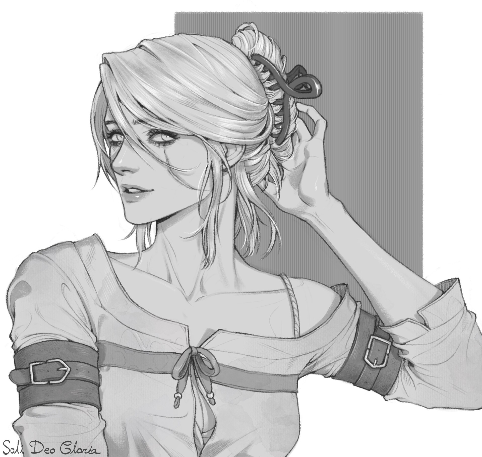 ArtStation - 20230313 Ciri