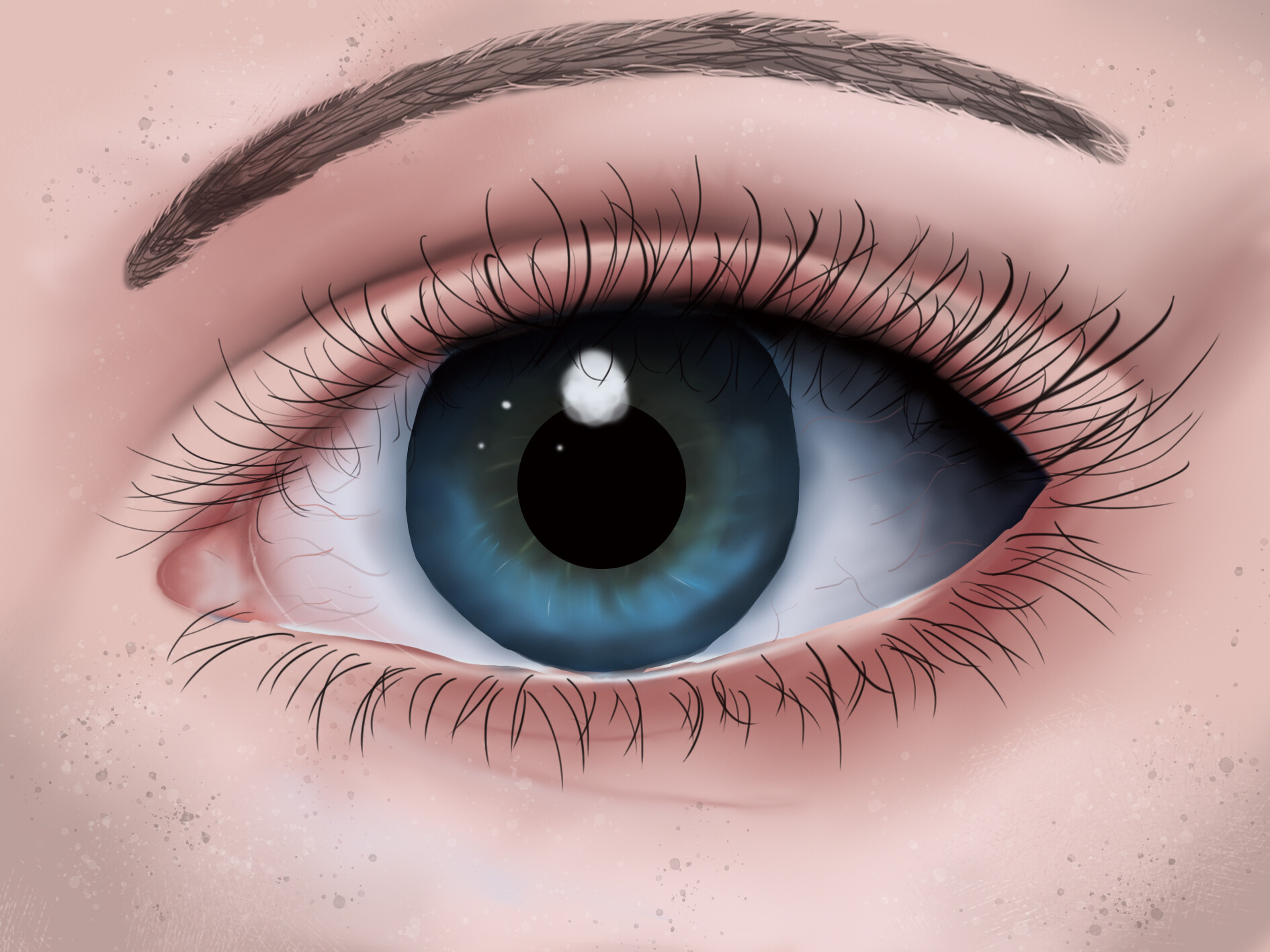 ArtStation - Eye & Skin Painting