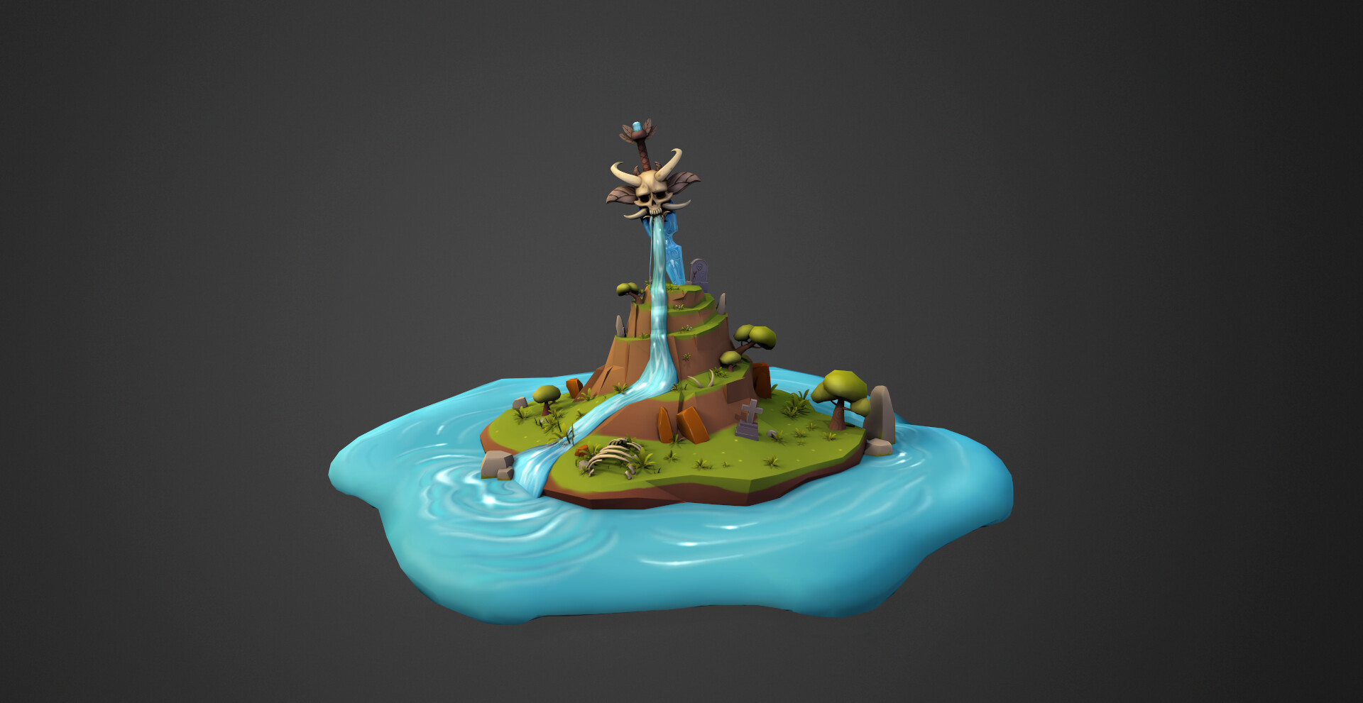 ArtStation - Dead Sword Island