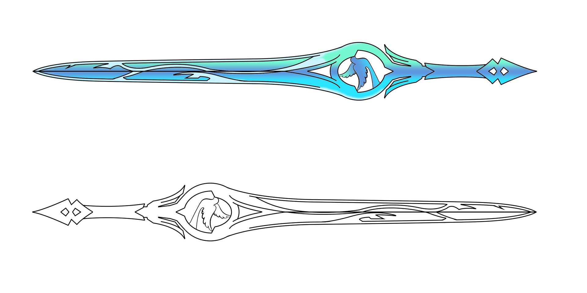 ArtStation - Yanqing Flying Sword