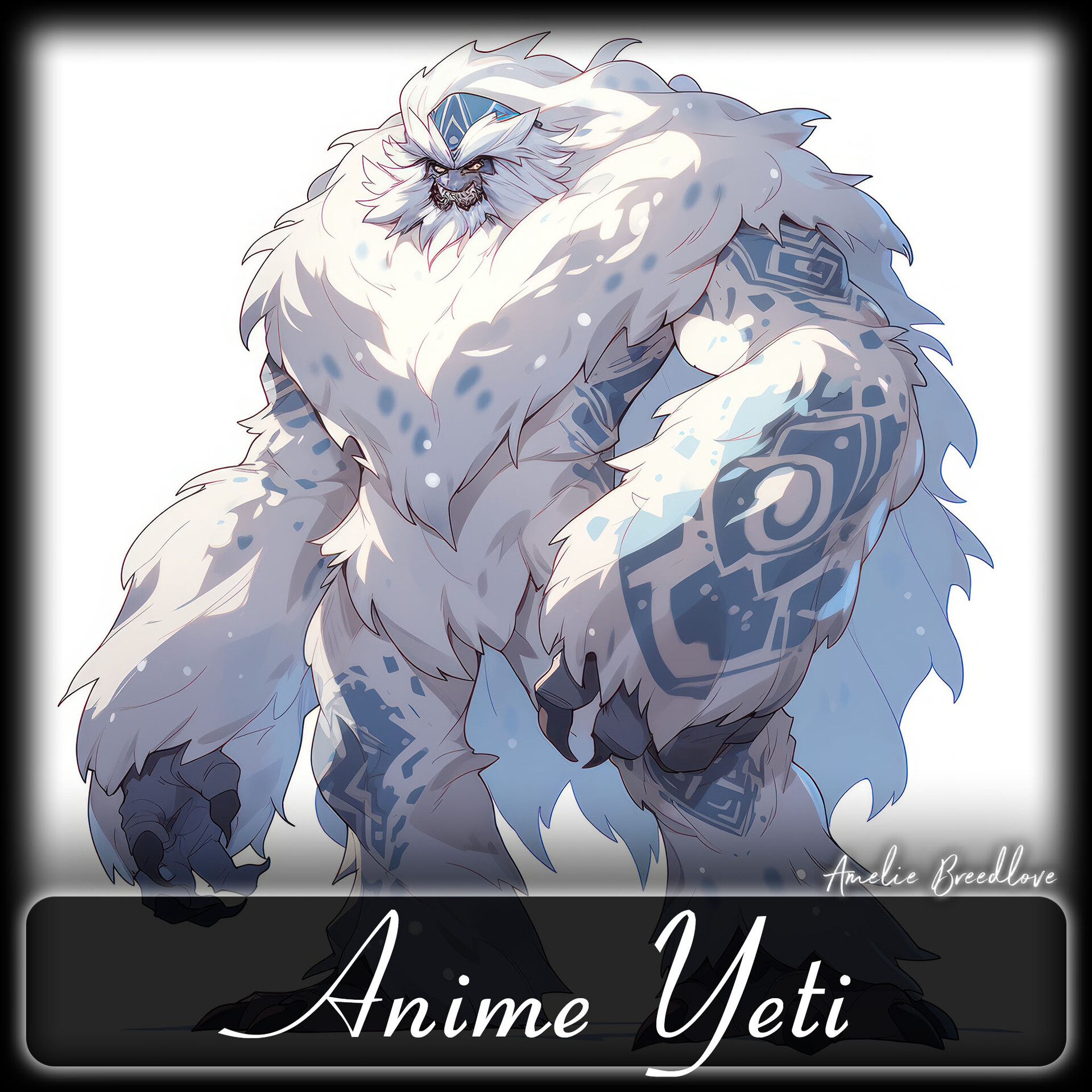 ArtStation - 200 Anime Yeti (Full Body) Reference Pack | 4K | v.33